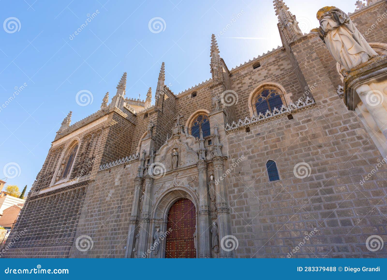 Monastery of San Juan De Los Reyes - Toledo, Spain Stock Photo - Image ...