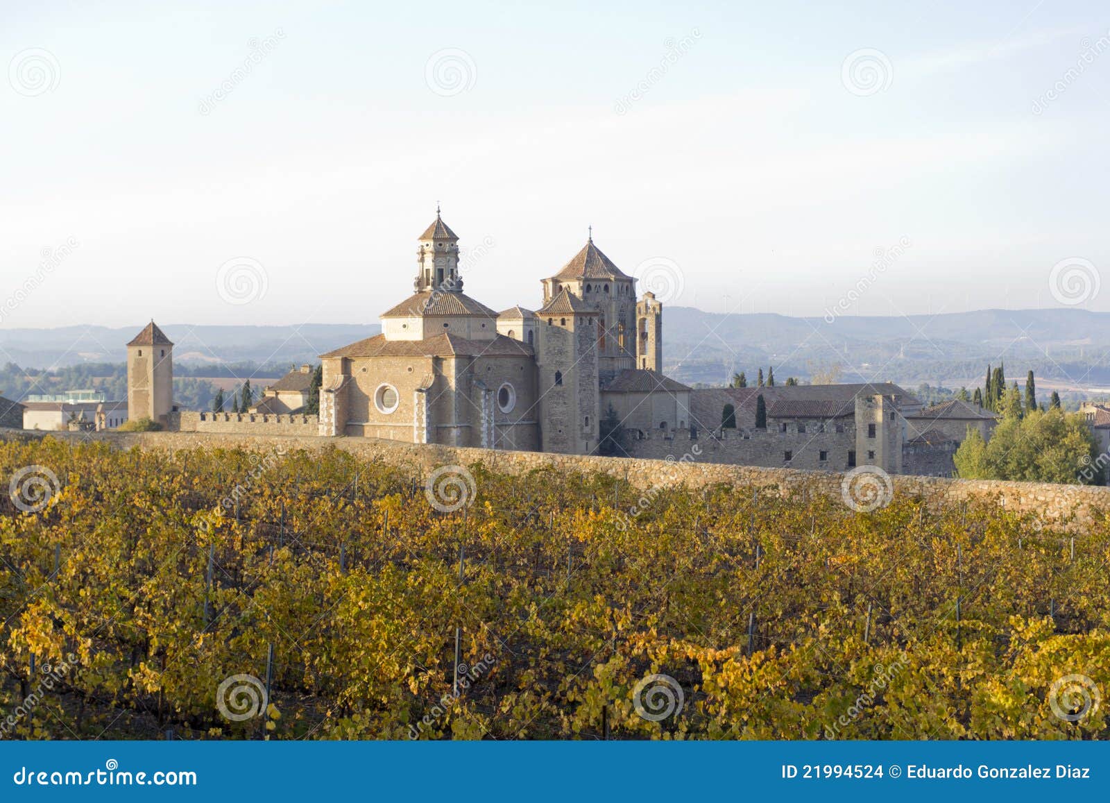 Monastery of Santa Maria De Poblet Stock Photo - Image of construction ...