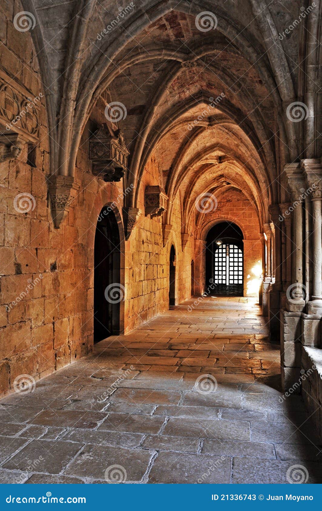 Monastery of Santa Maria De Poblet, Spain Stock Image - Image of europe ...