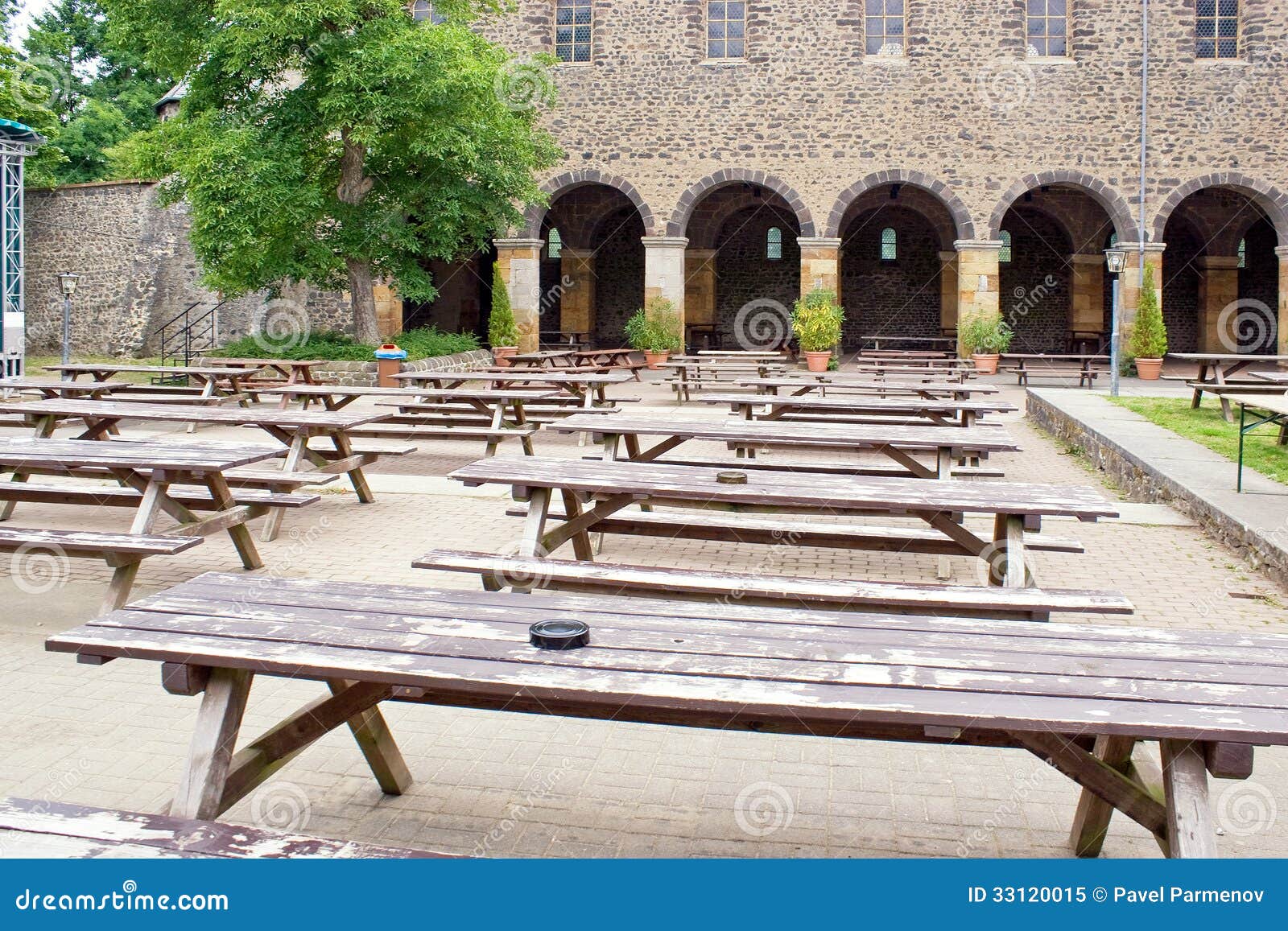 Monastery Schiffenberg, Germany Stock Image - Image of arch, antiquity ...