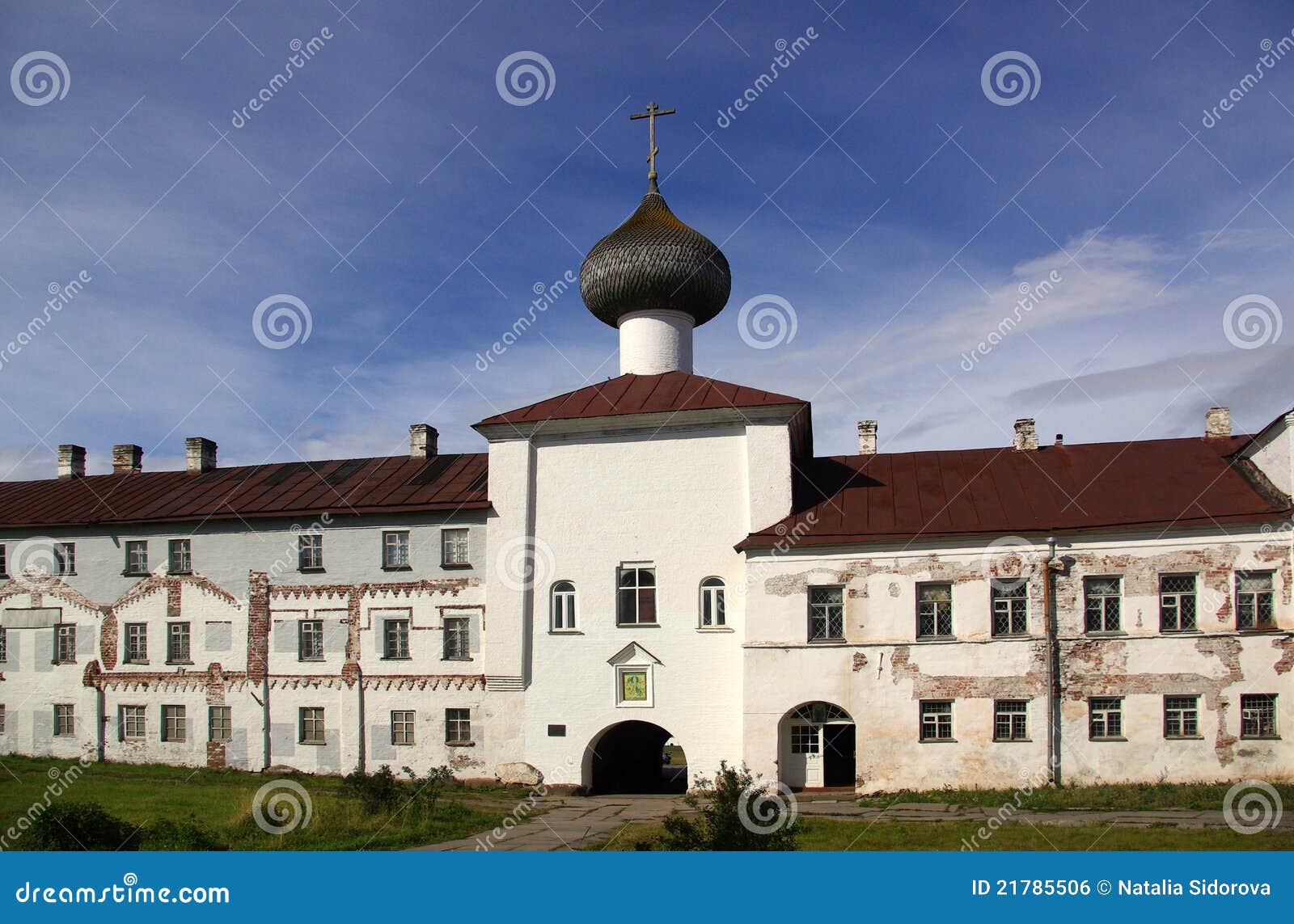 The monastery on Solovki stock photo. Image of karelia - 21785506