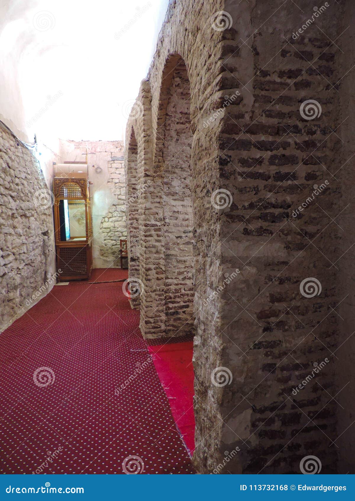 Inside Coptic Orthodox Monastery Editorial Stock Photo - Image of ...