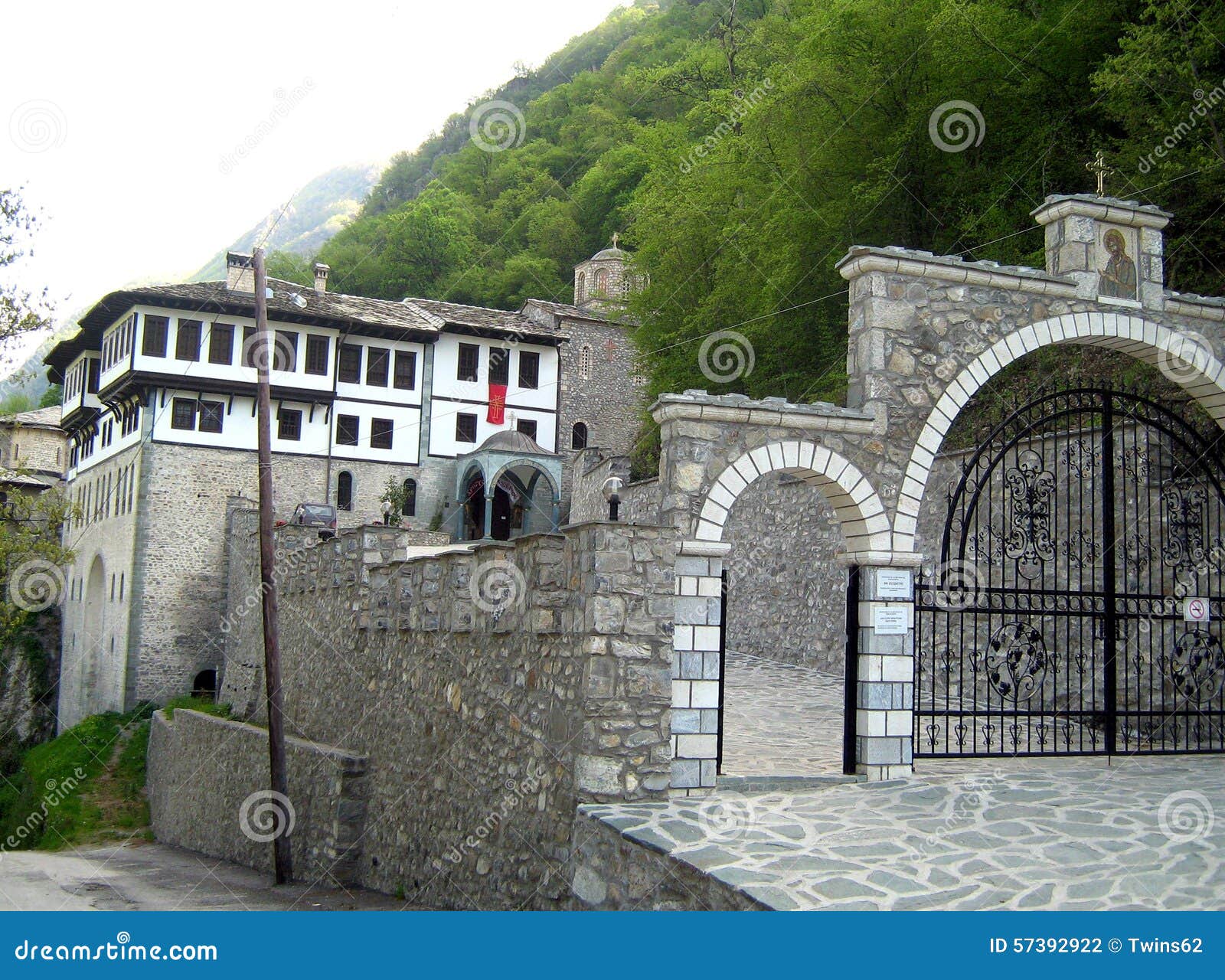Monastery of St. John the Baptist, Macedonia Stock Photo - Image of ...