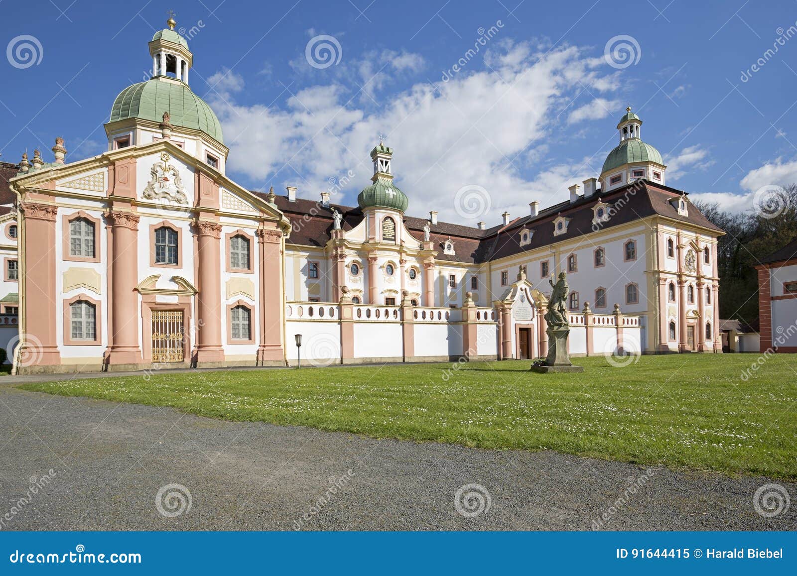Monastery of St. Marienthal, Germany Stock Image - Image of pilgrim ...
