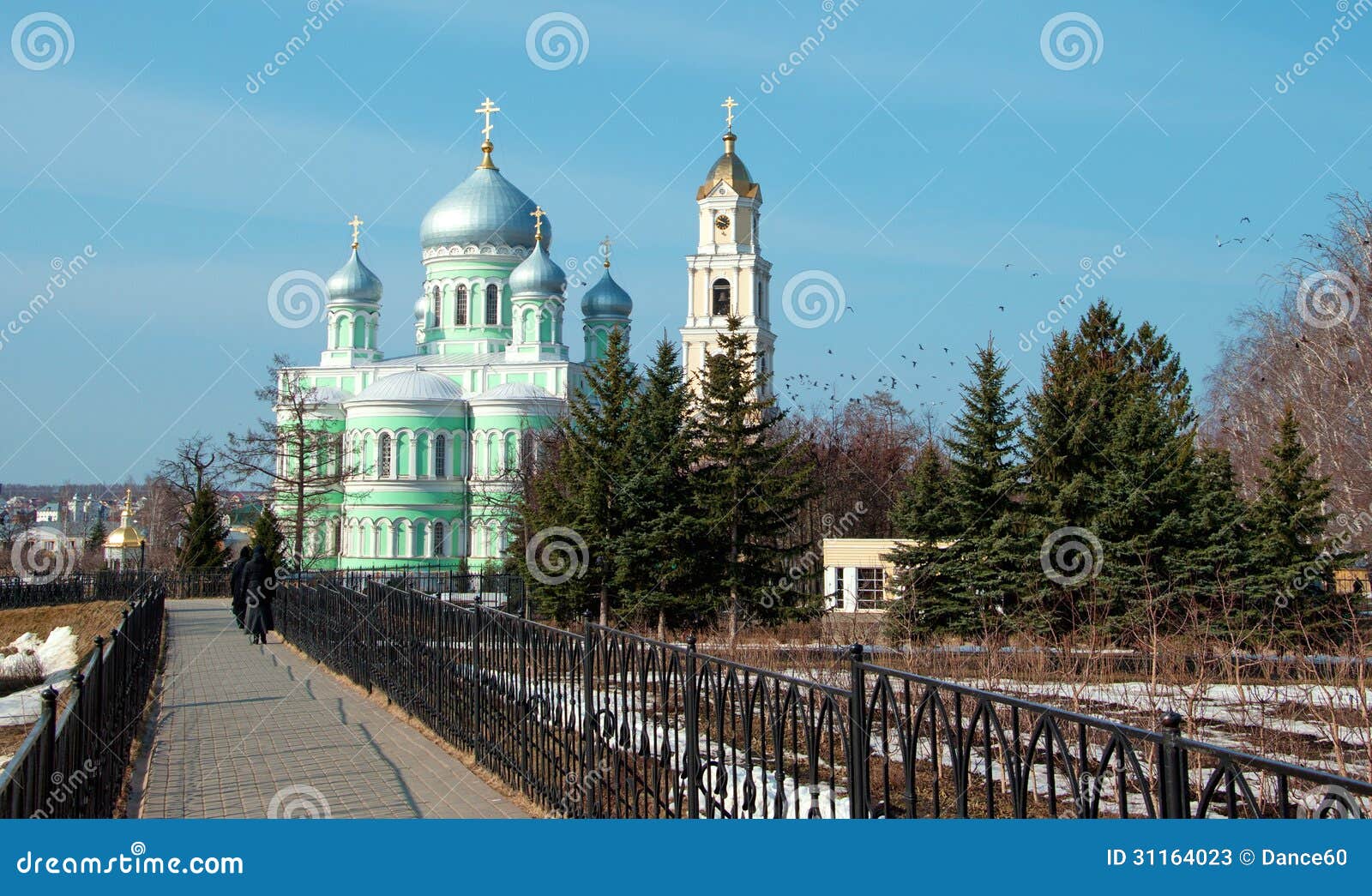 The Monastery of St. Seraphim of Sarov in Diveevo Editorial Stock Photo ...