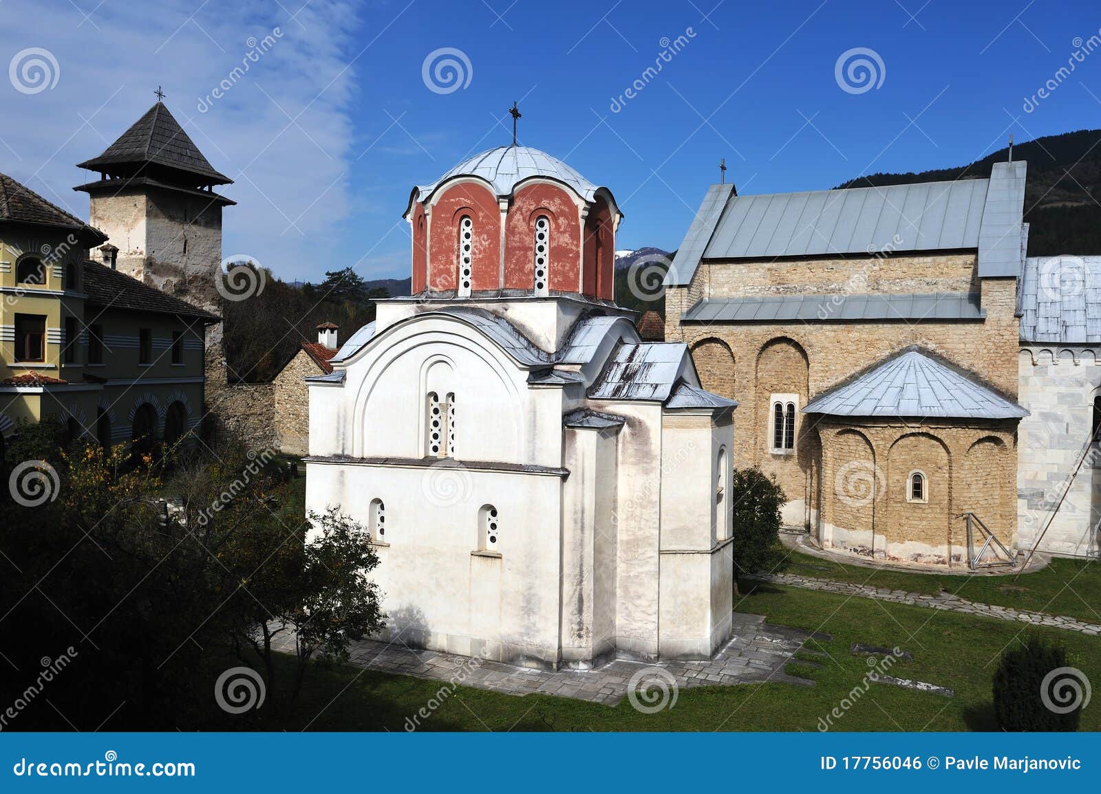 Monastery Studenica stock photo. Image of dome, cupola - 17756046