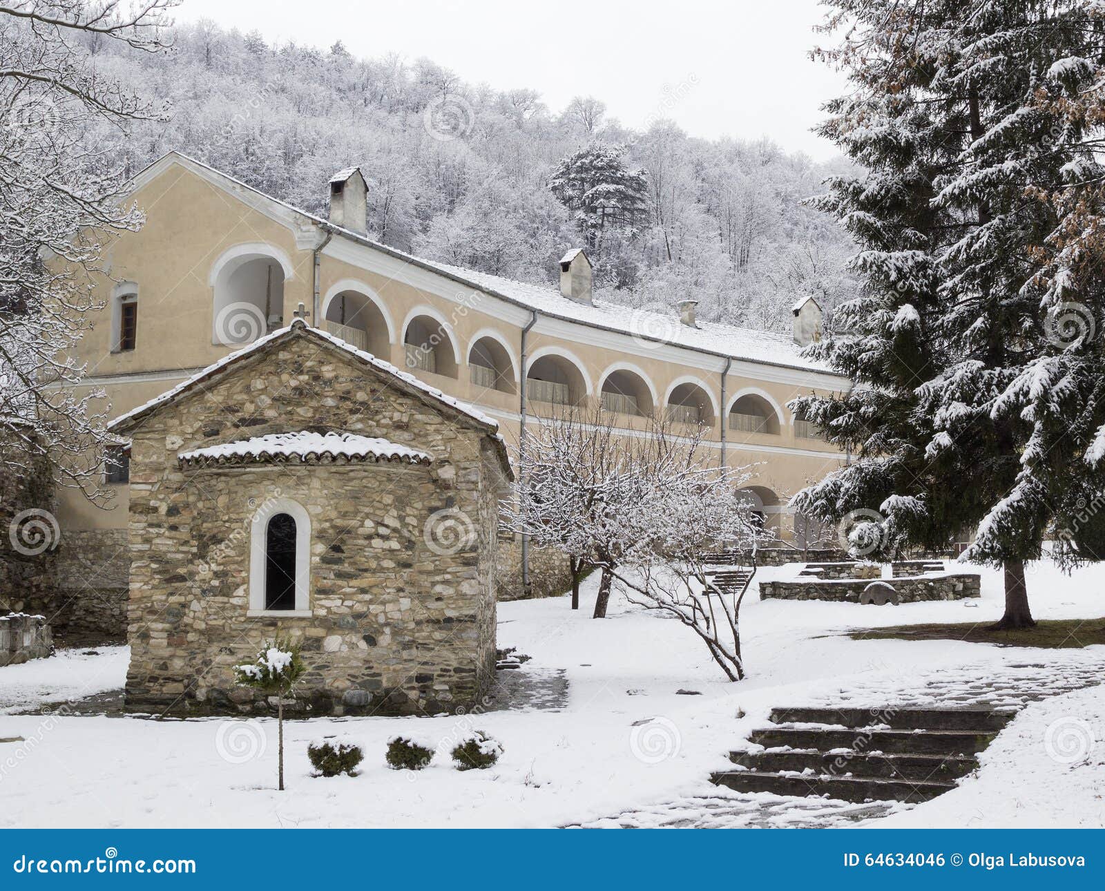 The Monastery Studenica, Serbia, Unesco World Heritage Site Stock Photo ...
