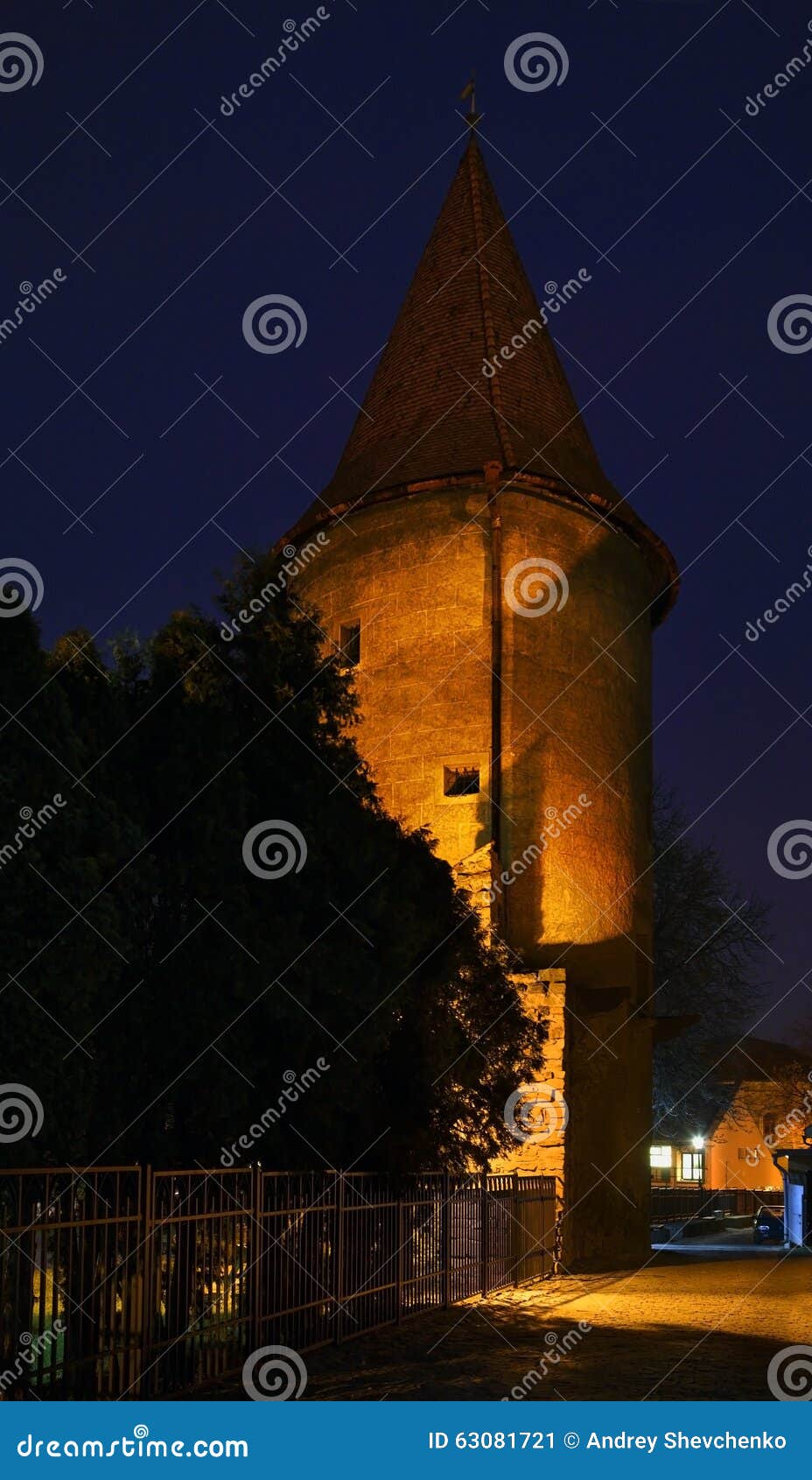 Monastery Tower in Bardejov. Slovakia Stock Image - Image of monastery ...