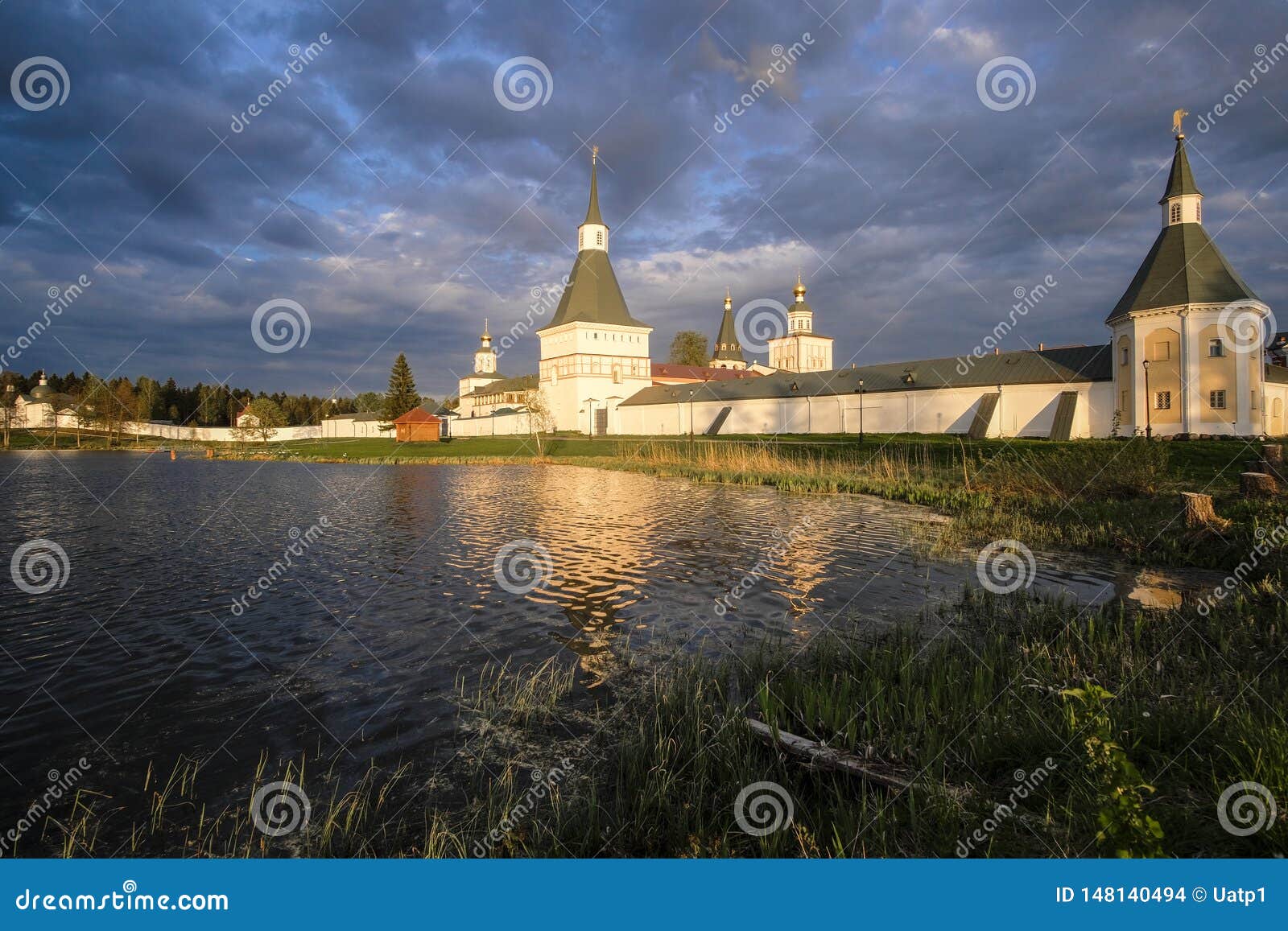 Monastery in Valdai, Russia Stock Photo - Image of valdai, exterior ...