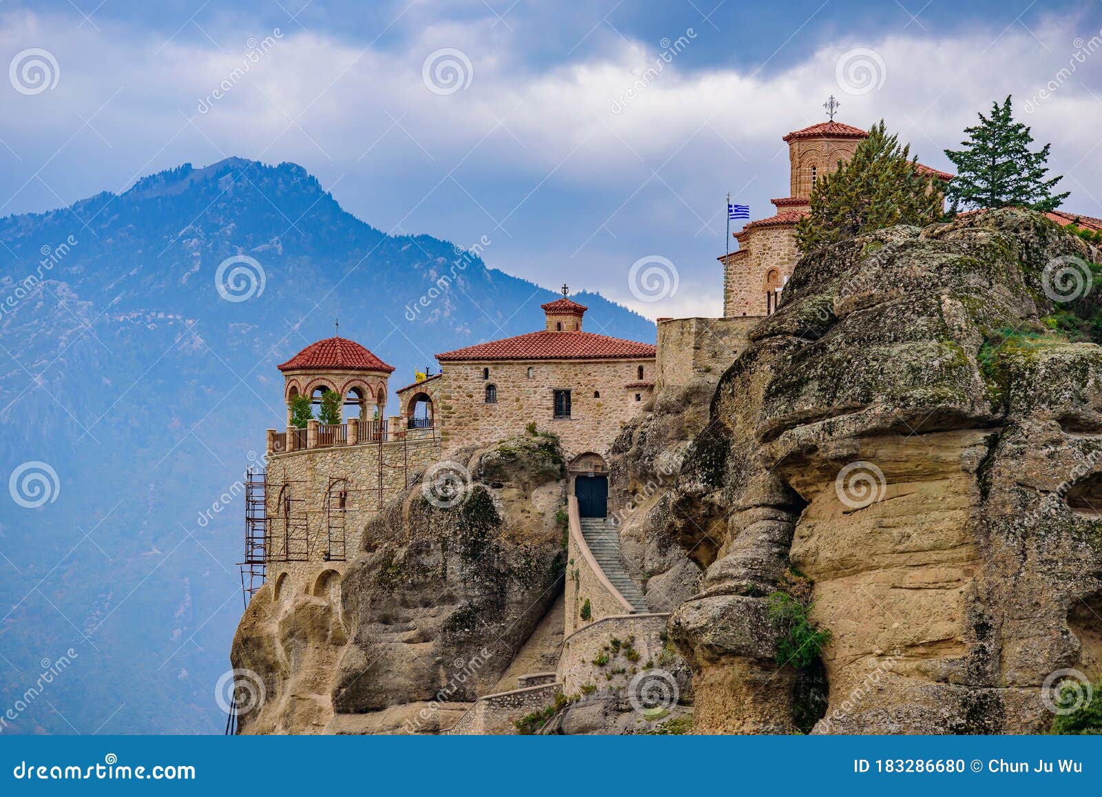 Monastery of Varlaam on the Rock, the Second Largest Eastern Orthodox ...
