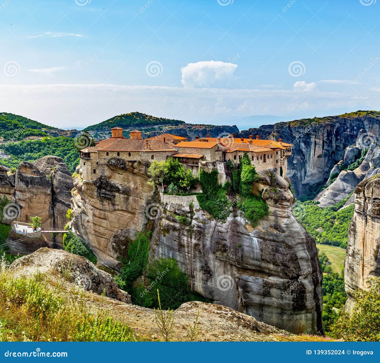 The Monastery of Varlaam is the Second Largest Monastery in the Meteora ...