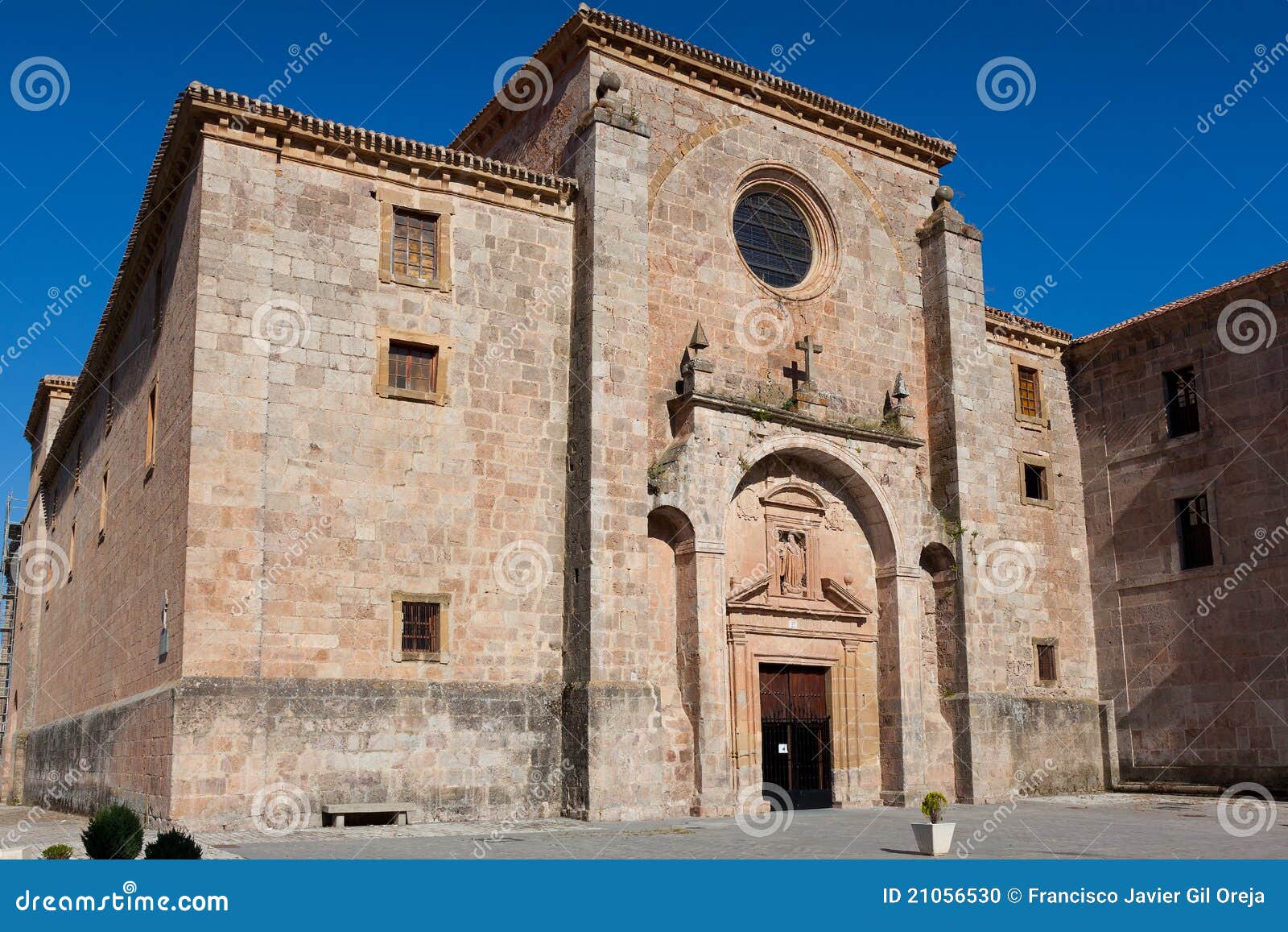 Monastery of Yuso stock photo. Image of stone, yuso, color - 21056530