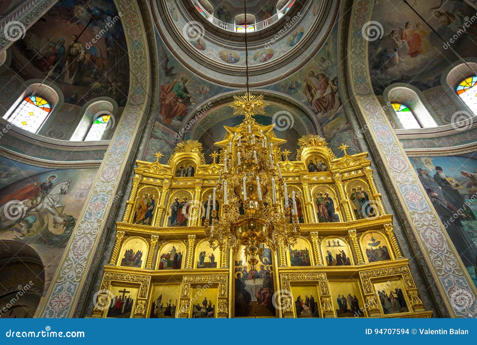 Monastic Complex, Capriana. Republic of Moldova Editorial Stock Image ...