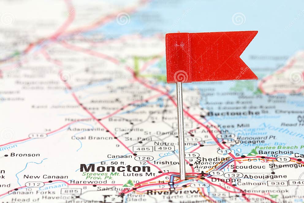 Moncton stock photo. Image of canadian, geographic, marked - 26910652