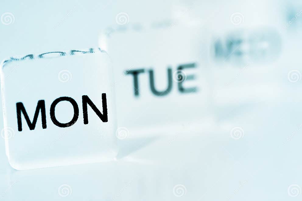 Monday Blues stock image. Image of tuesday, appointment - 5040775