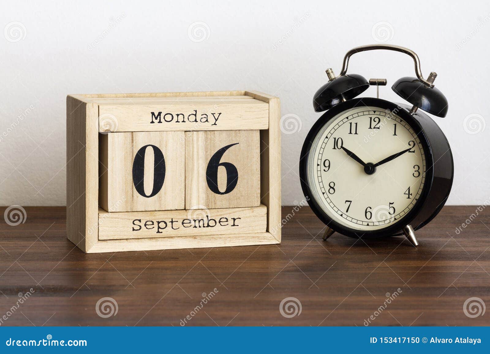 Monday 6 September stock photo. Image of desk, interior - 153417150