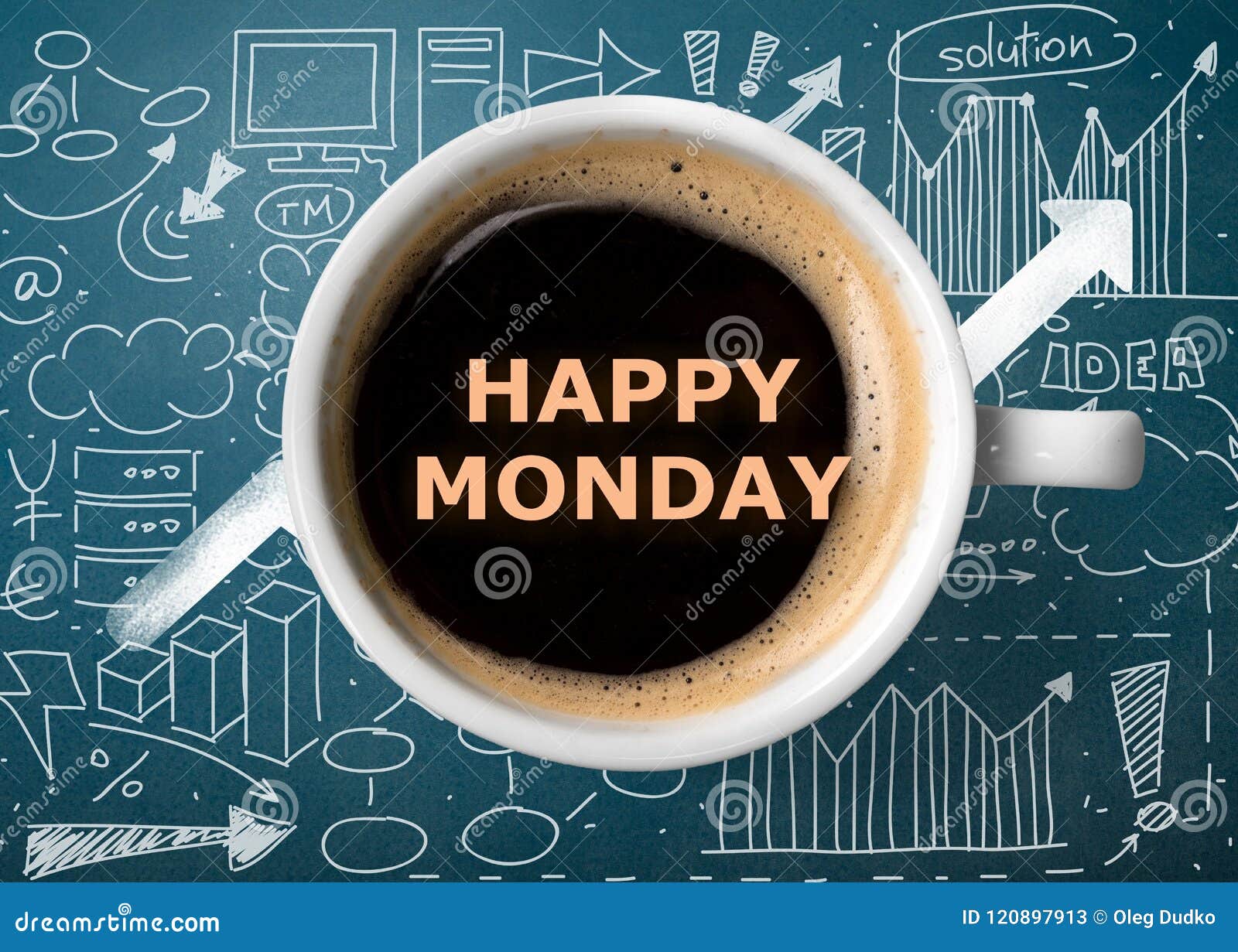 Monday stock image. Image of square, sign, black, monday - 120897913