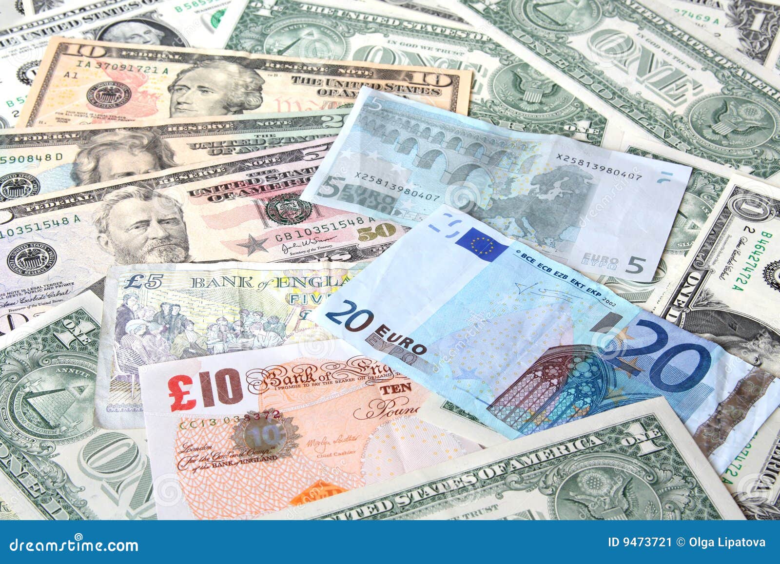 Monde d'argent de devises photo éditorial. Image du billets - 9473721