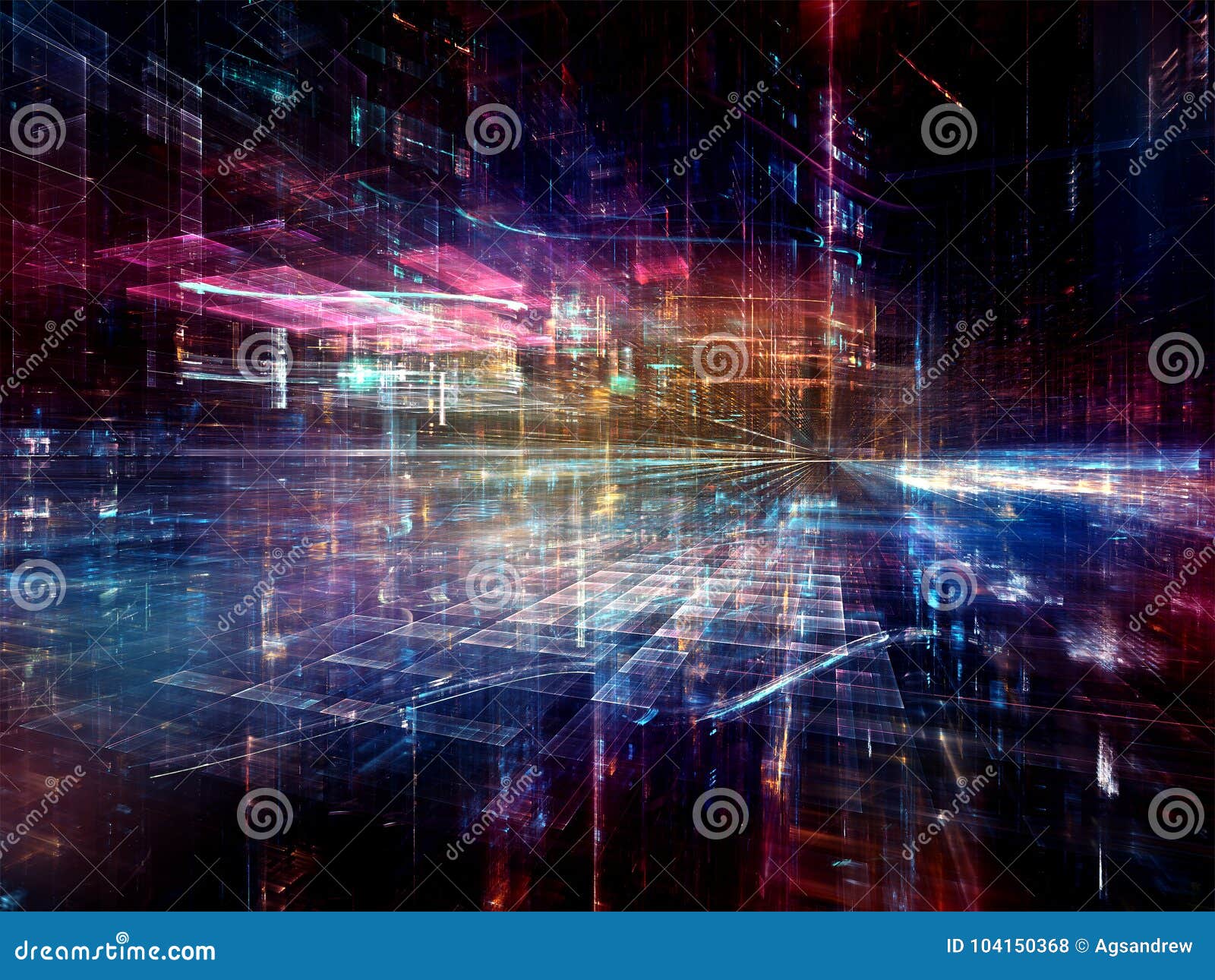 Monde virtuel conceptuel illustration stock. Illustration du calcul ...