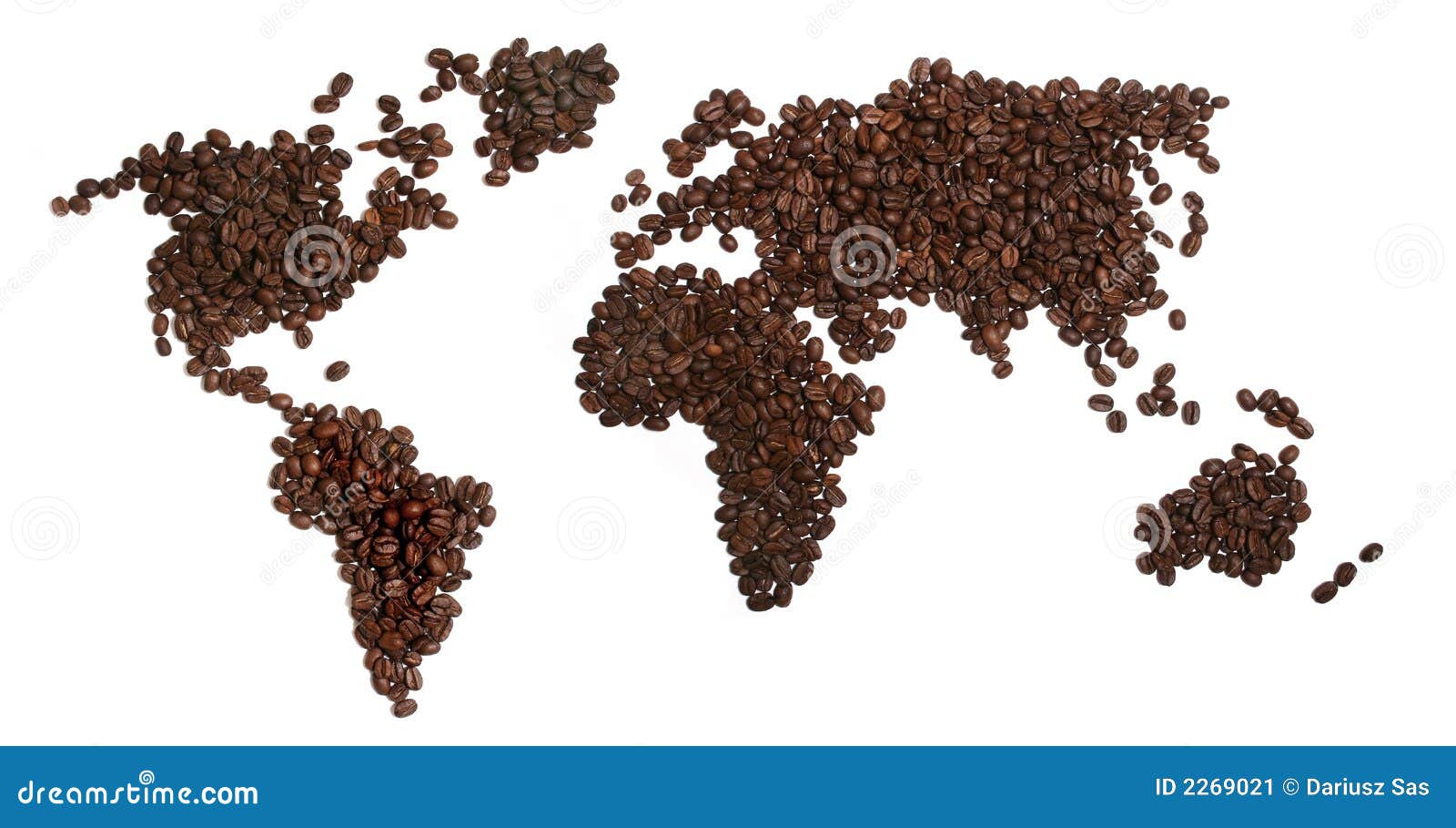 Mondo dei chicchi di caffè immagine stock. Immagine di graffetta - 2269021