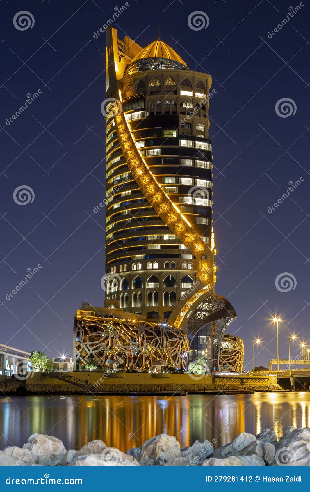 Mondrian Hotel Doha Qatar editorial photography. Image of hotel - 279281412