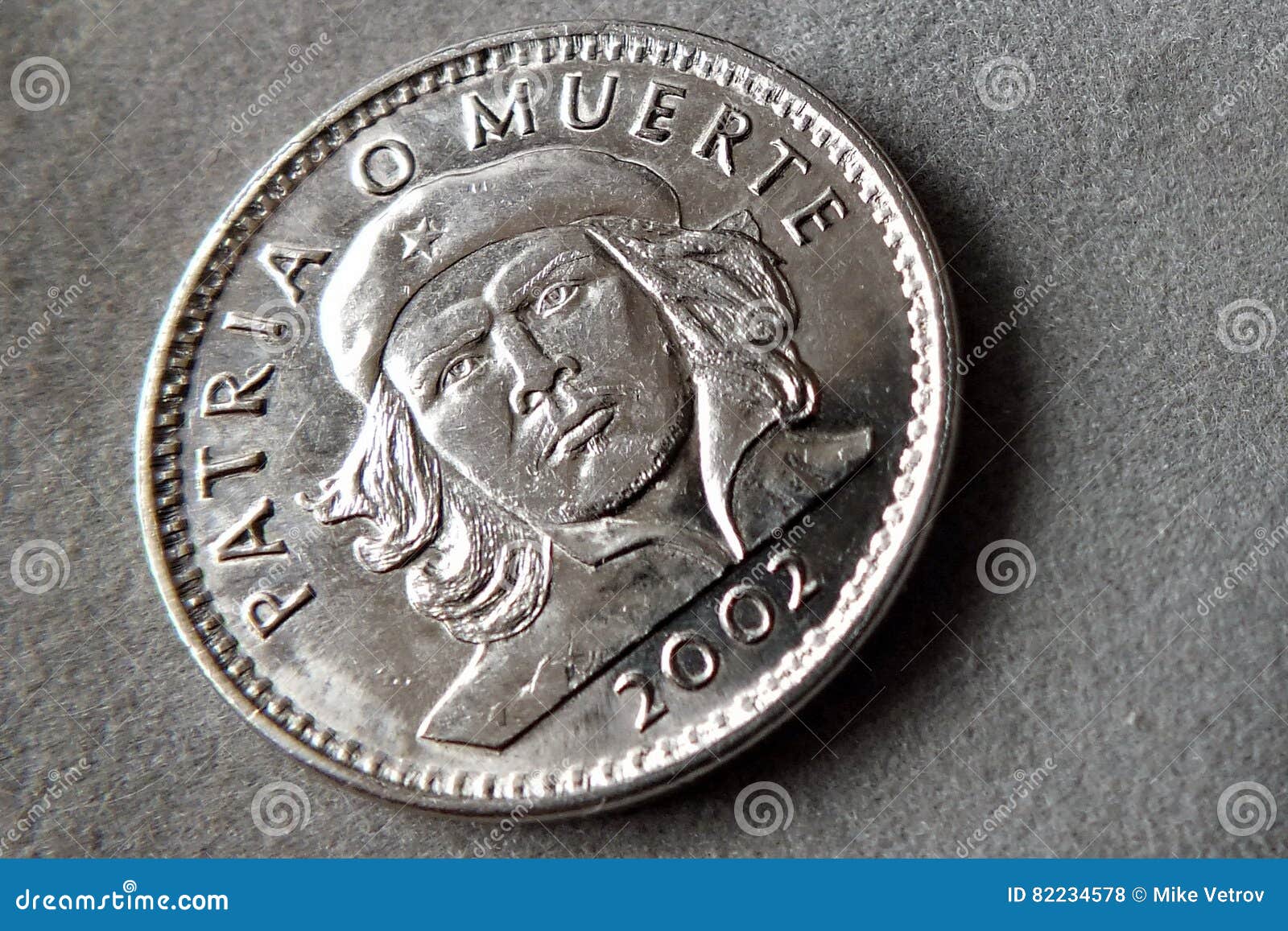 Moneda cubana del recuerdo foto de archivo. Imagen de anverso - 82234578