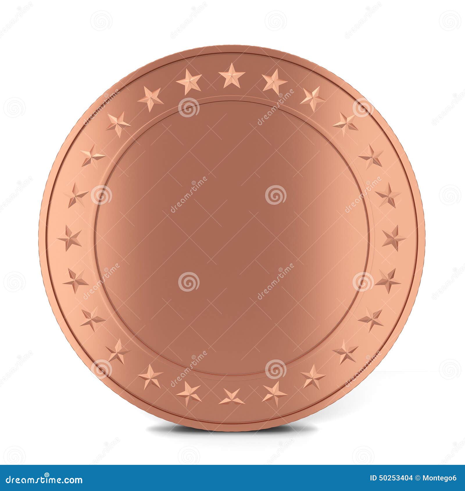 Moneda de cobre stock de ilustración. Ilustración de tesoro - 50253404