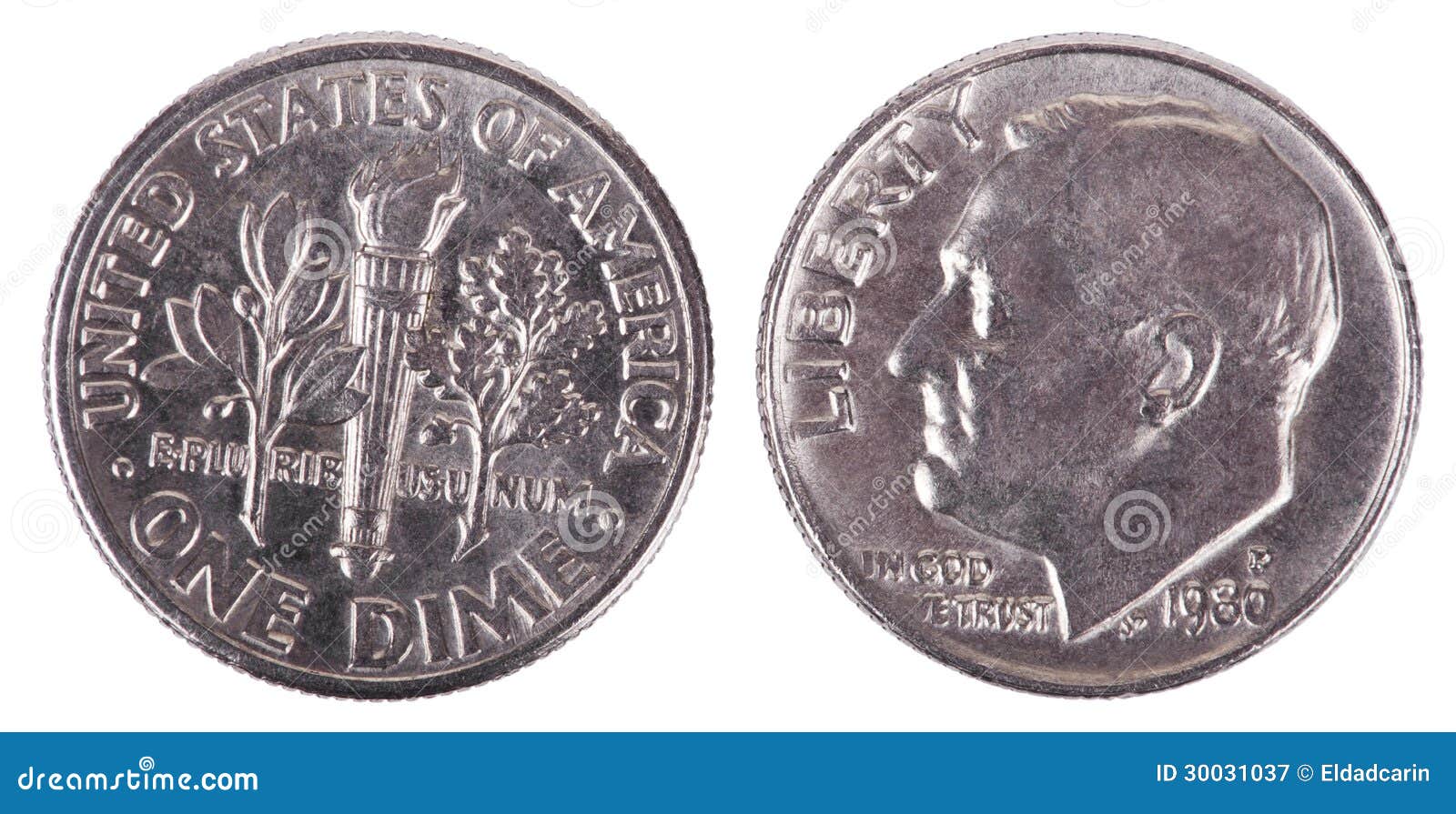 10 Monedas De Diez Centavos