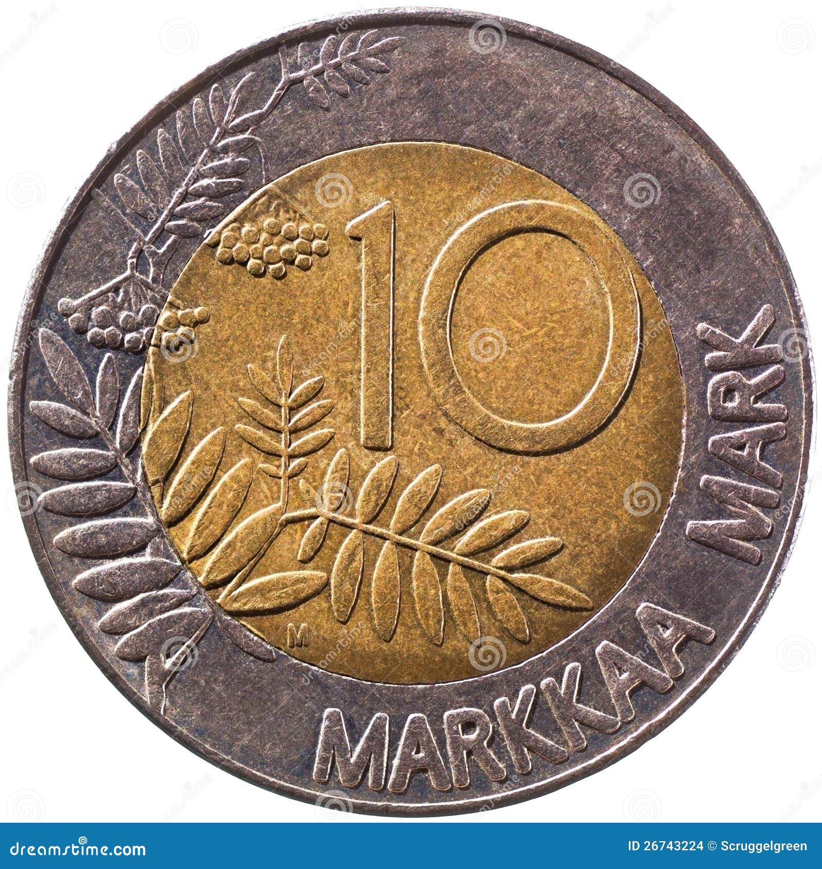 Moneda de los marcos foto de archivo. Imagen de comercio - 26743224