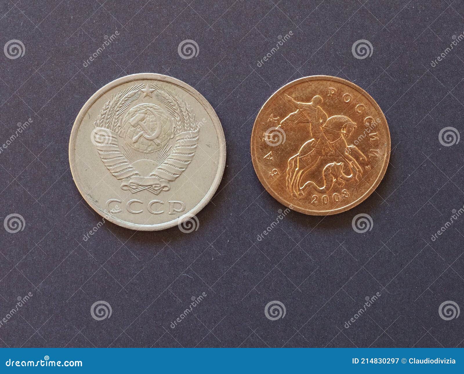 Moneda de rublo rusia imagen de archivo. Imagen de negocios - 214830297