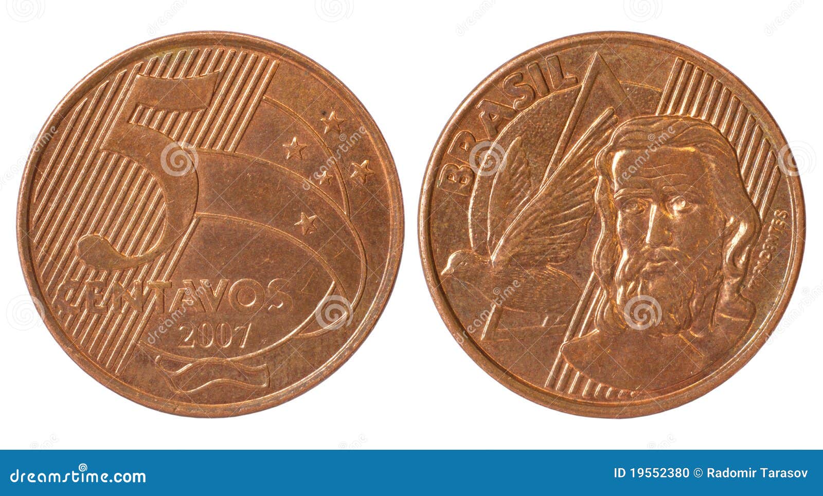 Moneda Del Brasil Foto de archivo - Imagen: 19552380