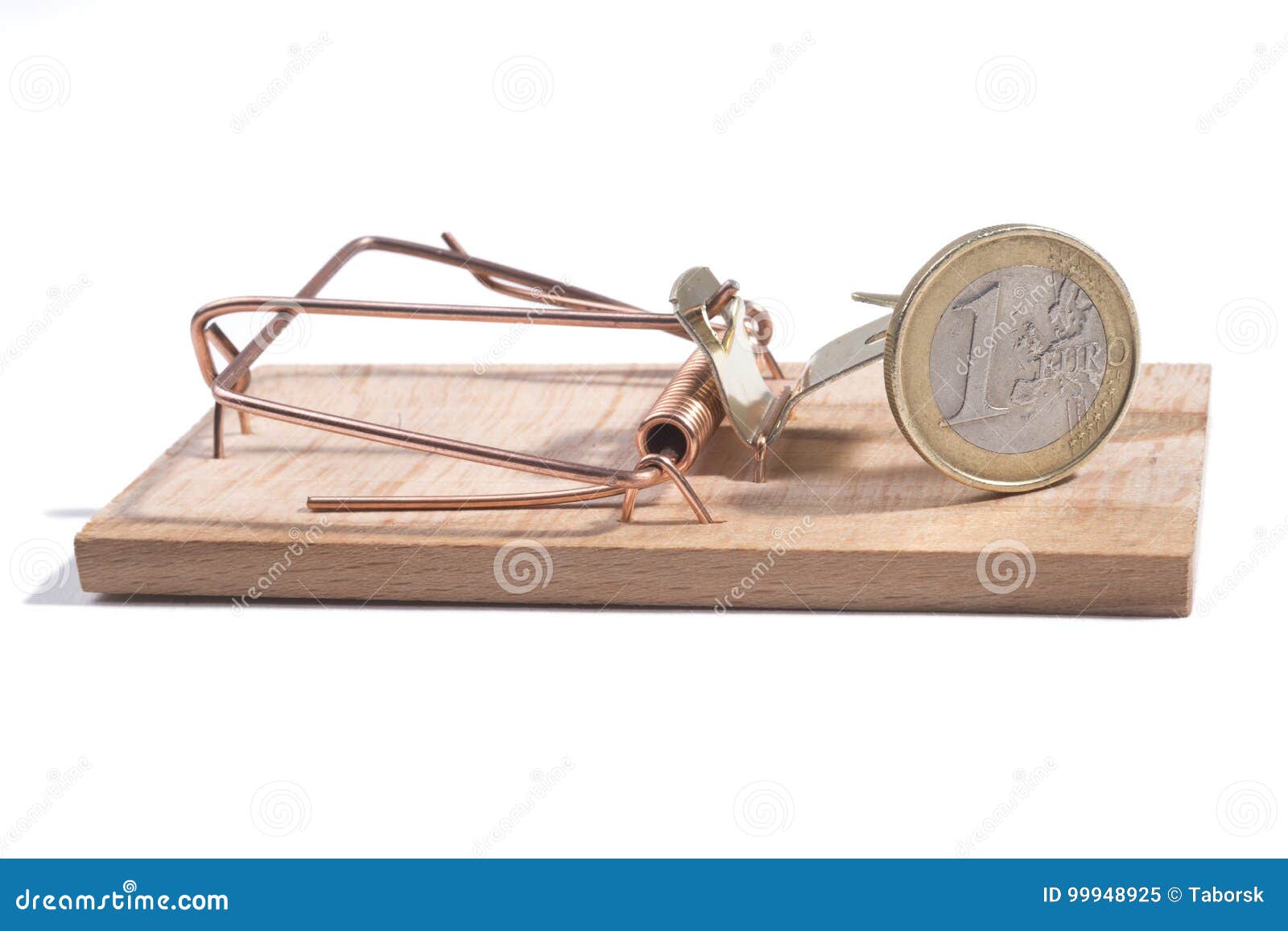 Moneda Euro En Una Ratonera Imagen de archivo - Imagen de europa ...