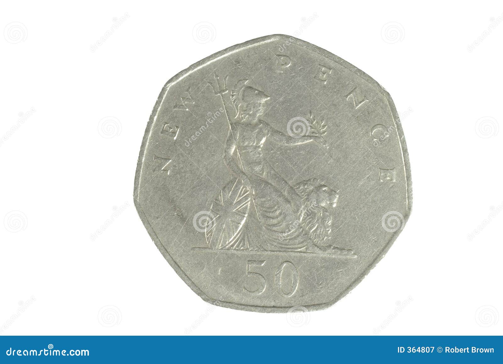 Moneda inglesa 1 imagen de archivo. Imagen de cambio, pene - 364807