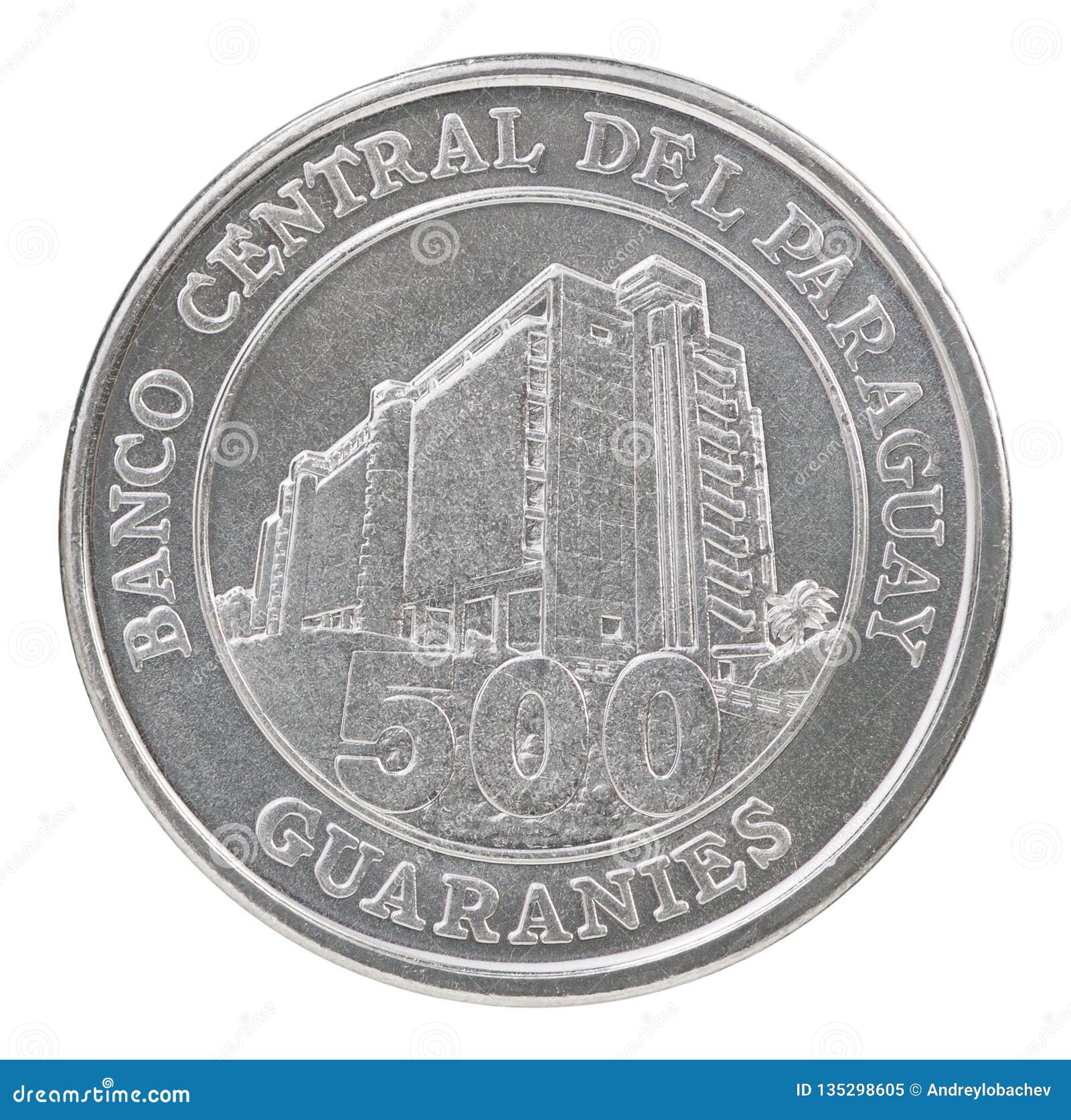 Moneda Paraguay Guarani imagen de archivo. Imagen de financiero - 135298605