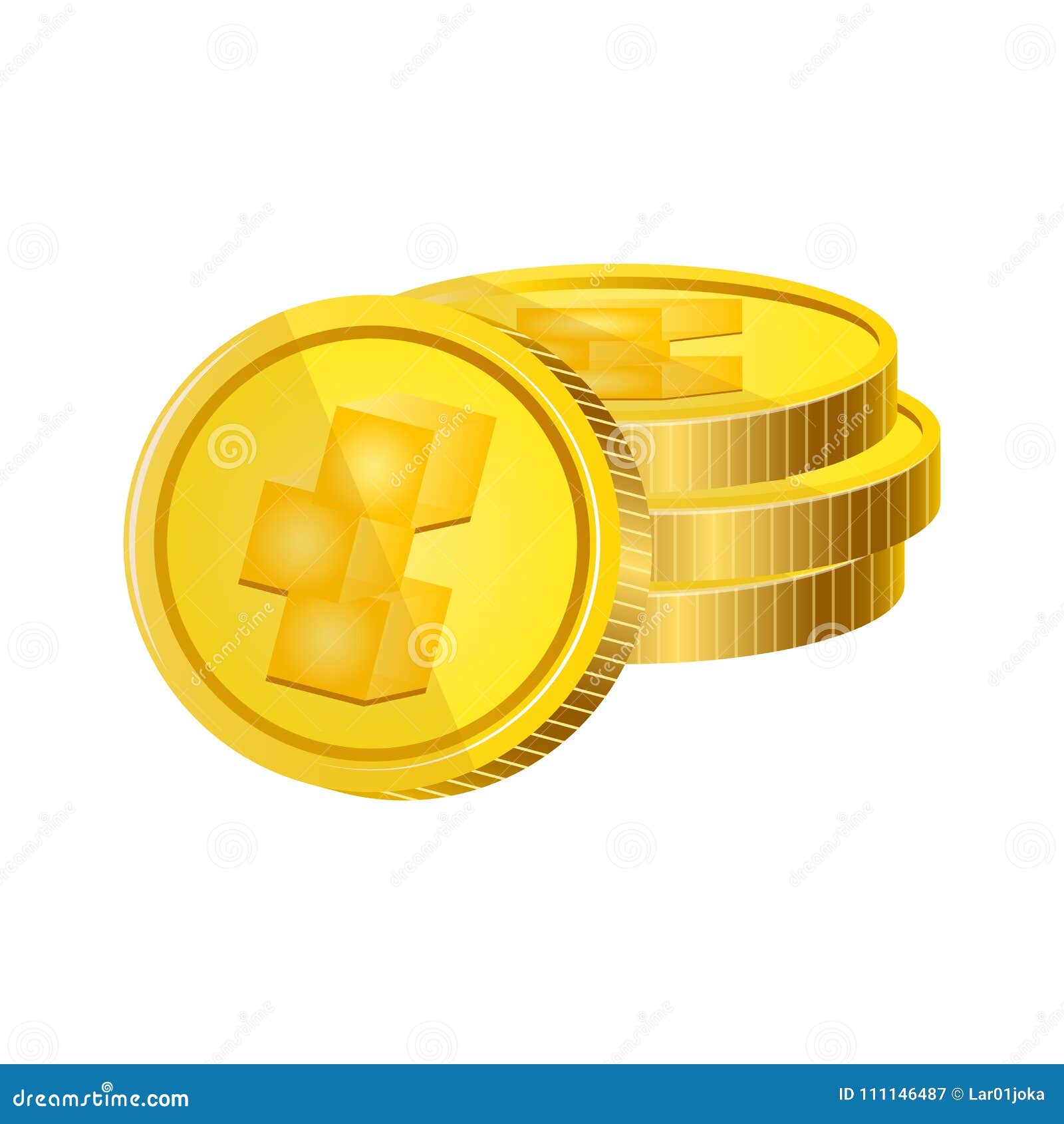 Moneda virtual del dinero ilustración del vector. Ilustración de ...