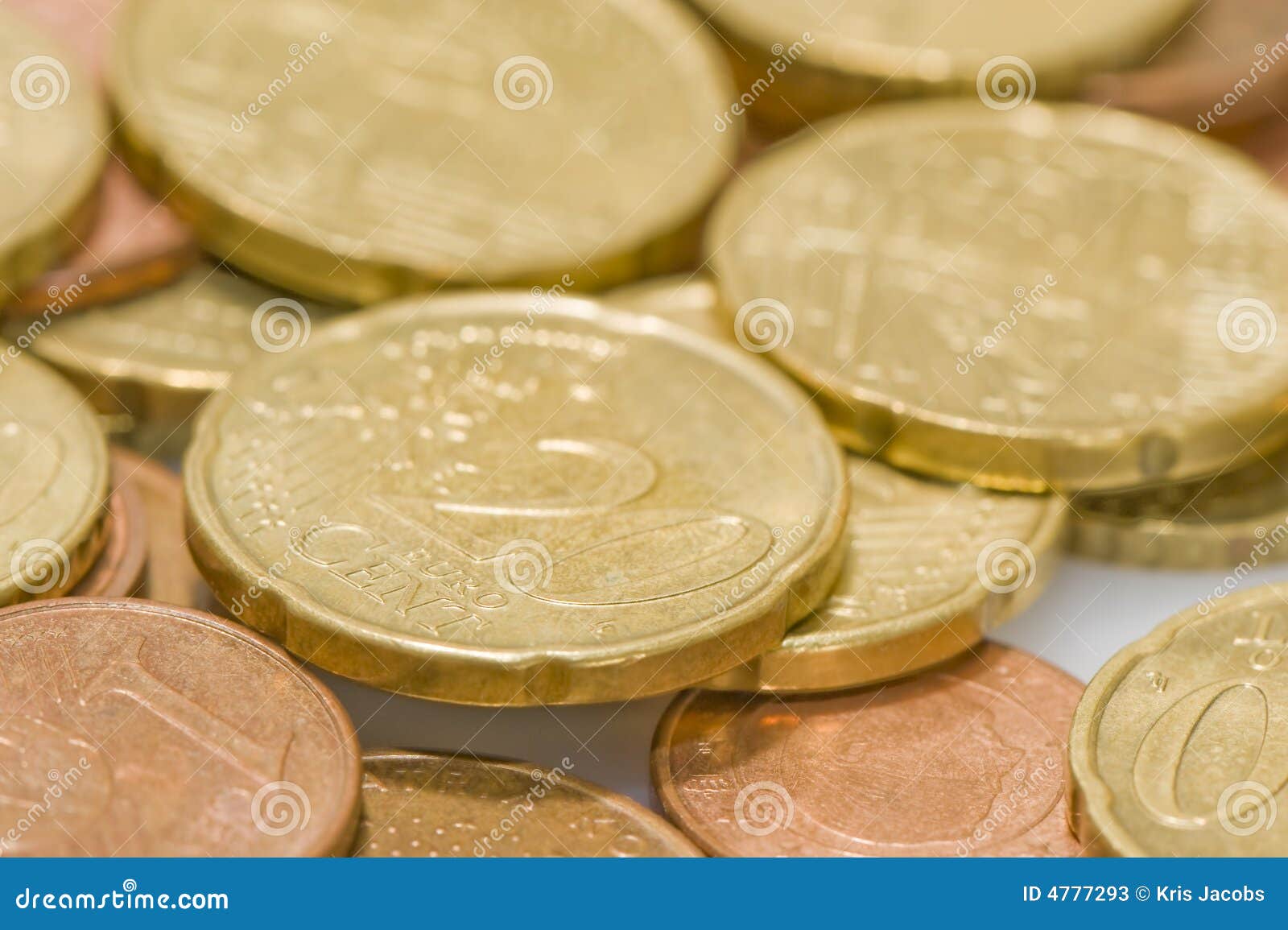Monedas Euro Imagen. Imagen: 4777293