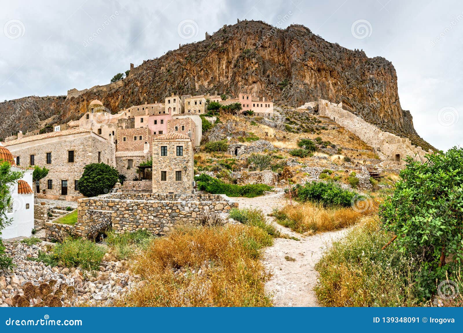 Monemvasia is a Town and a Municipality in Laconia Stock Image - Image ... Monemvasia is a Town and a Municipality in Laconia Stock Image - Image ...