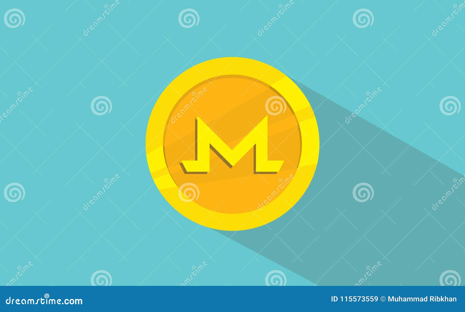 Monero Xmr Cryptocurrency Symbol A Tunnel From A Computer Program Code Programmer Strings Of