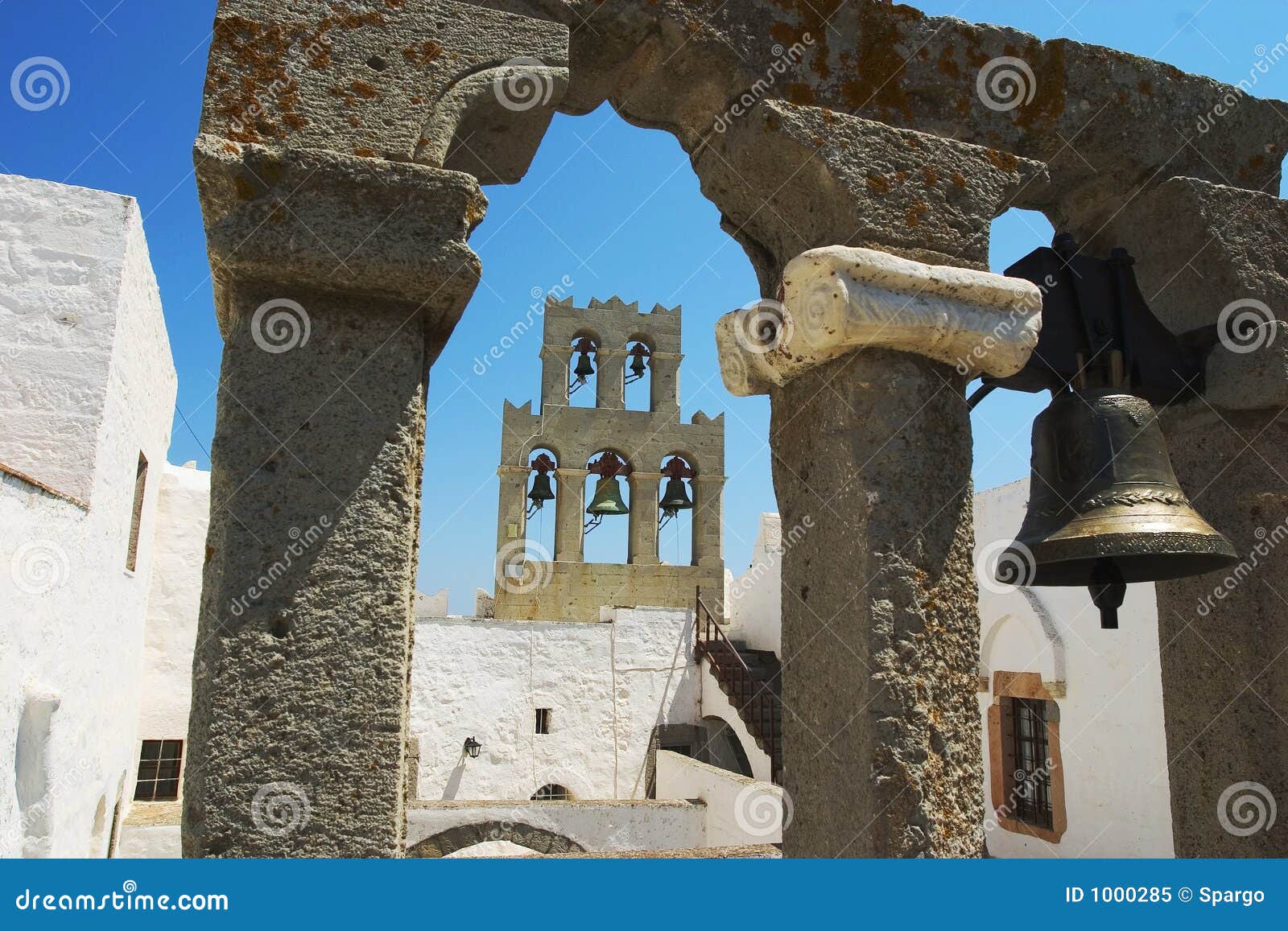 Monestary bells stock image. Image of mass, orthodox, biblical - 1000285