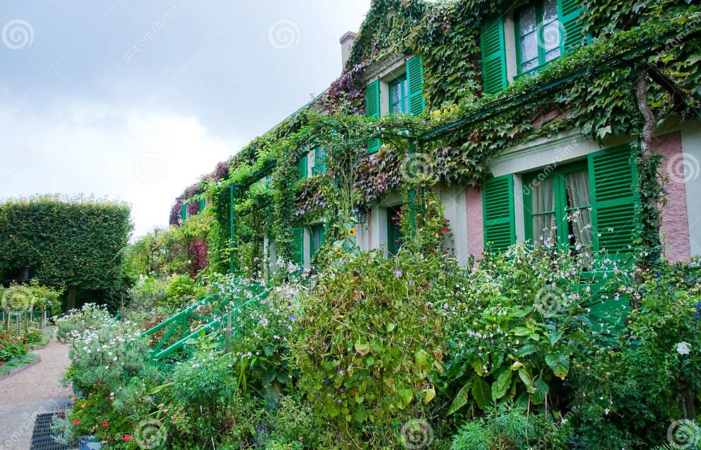 Monet s garden stock photo. Image of europe, giverny - 12988532