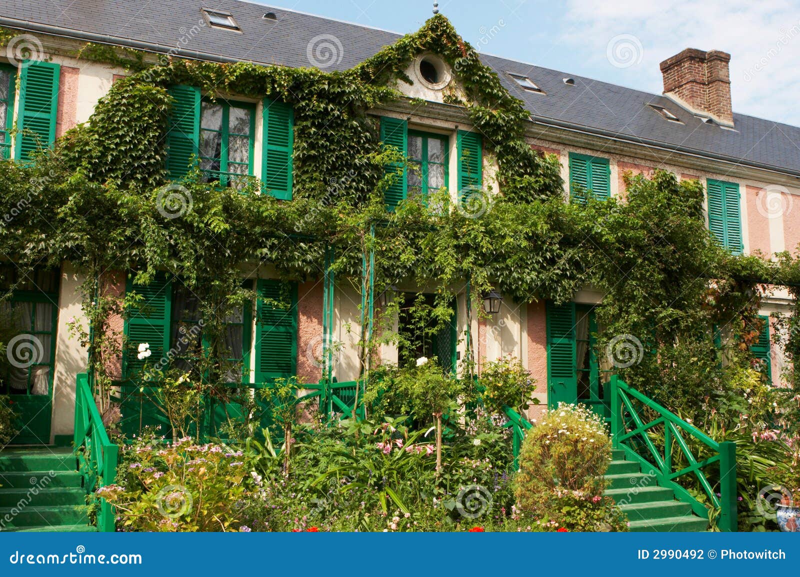 Monet s house stock photo. Image of travel, residence - 2990492