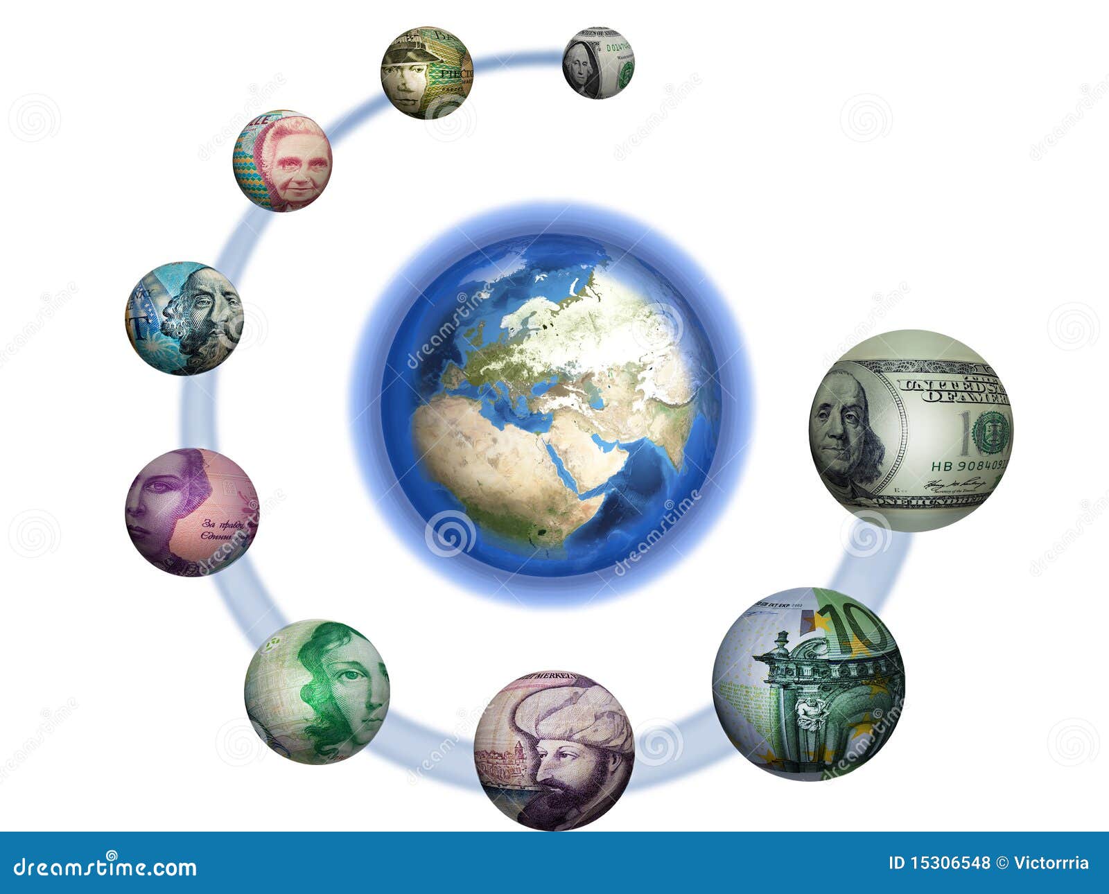 Monetair Systeem Van De Aarde? Stock Illustratie - Illustration of ...