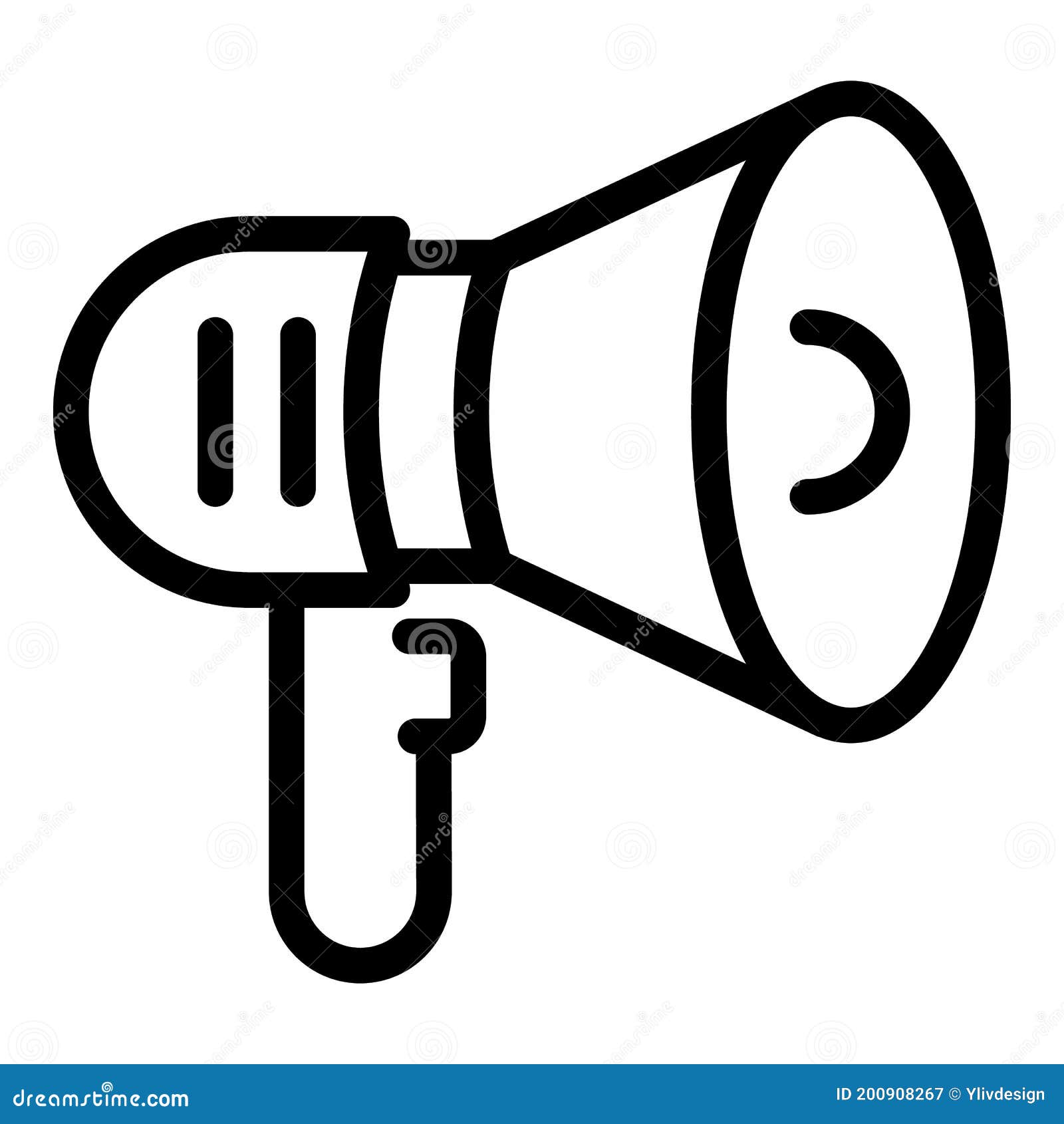 Monetization Ads Icon, Outline Style Stock Vector - Illustration of ...