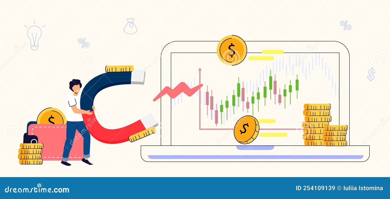 Monetization Concept Online E-commerce Marketer Analyzing Blog Content ... Monetization Concept Online E-commerce Marketer Analyzing Blog Content ...