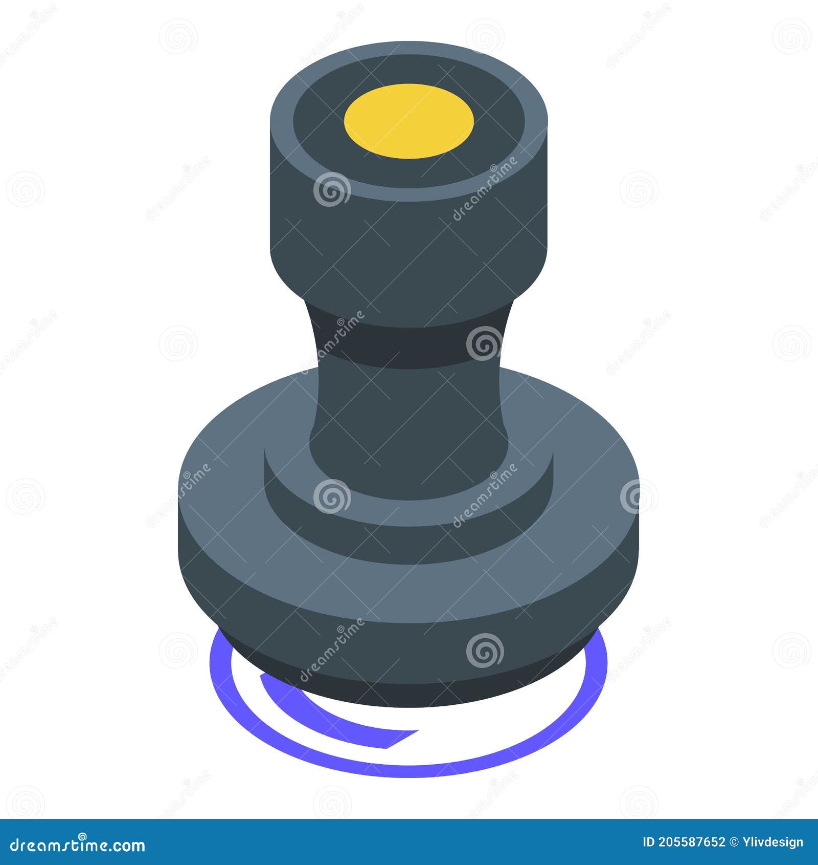 Monetization Stamp Icon, Isometric Style Stock Vector - Illustration of ...