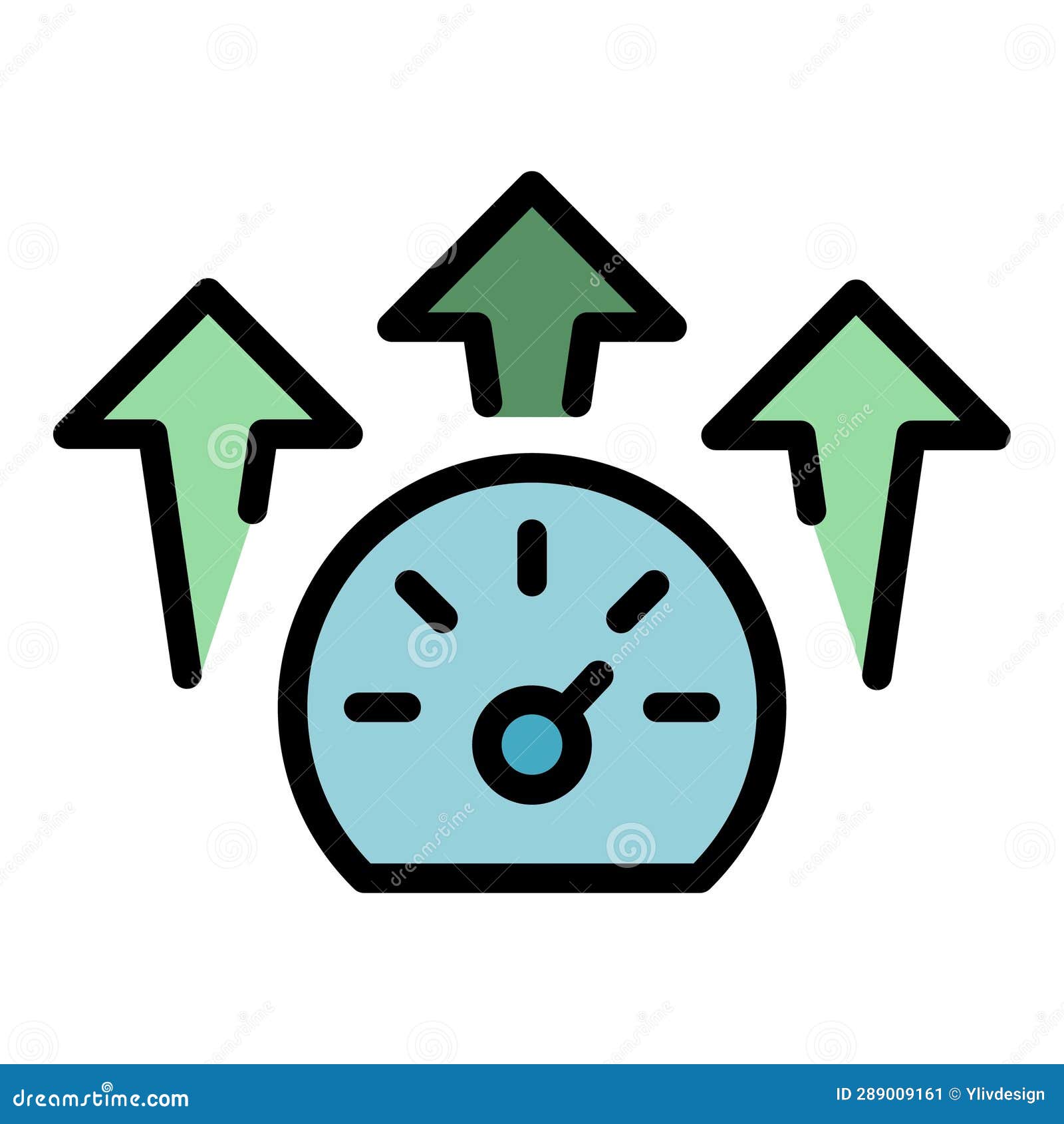 Monetize Dashboard Icon Vector Flat Stock Vector - Illustration of ...