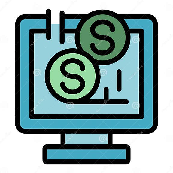 Monetize icon vector flat stock illustration. Illustration of database ...