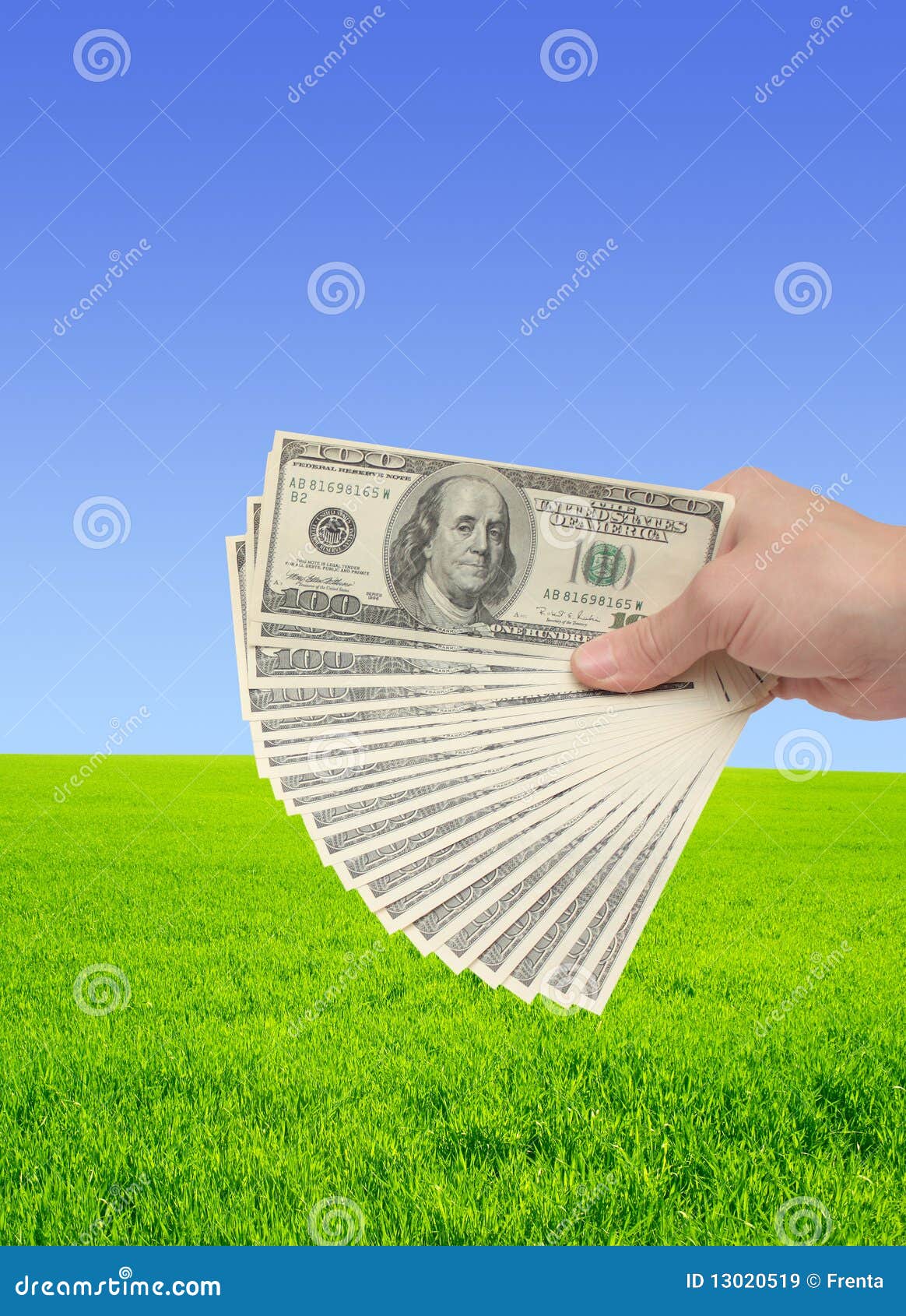 Money stock image. Image of investment, landscape, business - 13020519