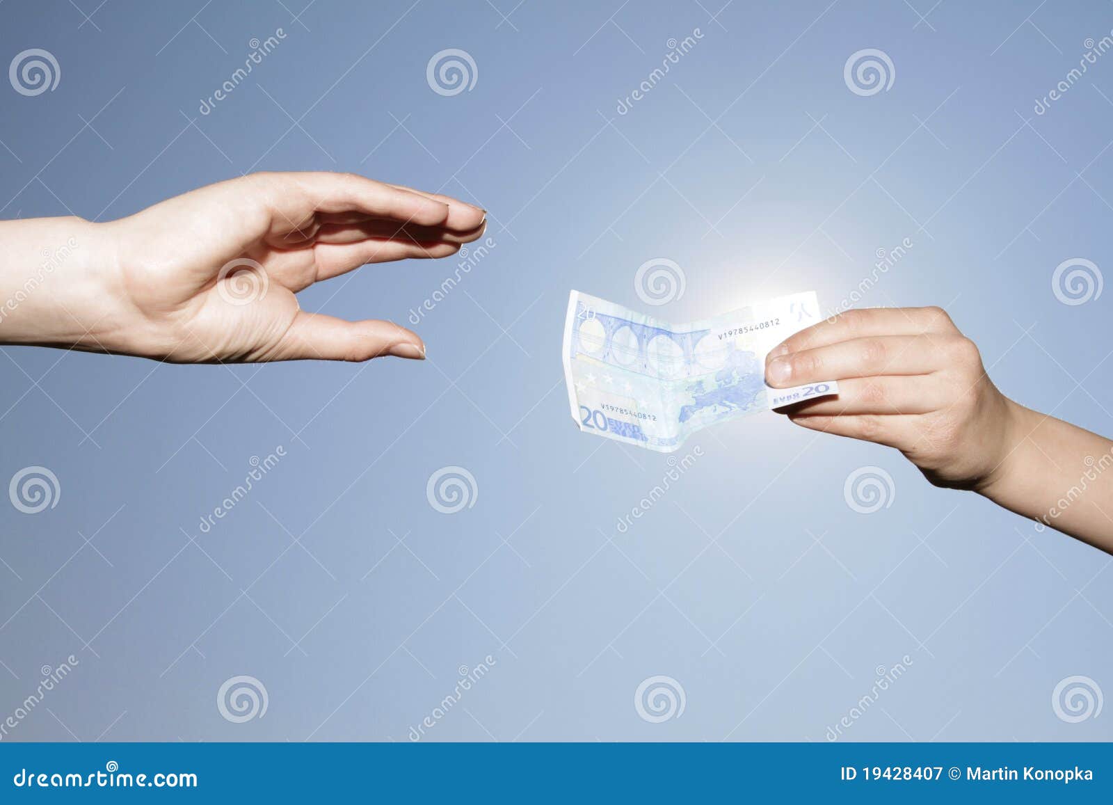 Money stock image. Image of copy, hand, financial, close - 19428407