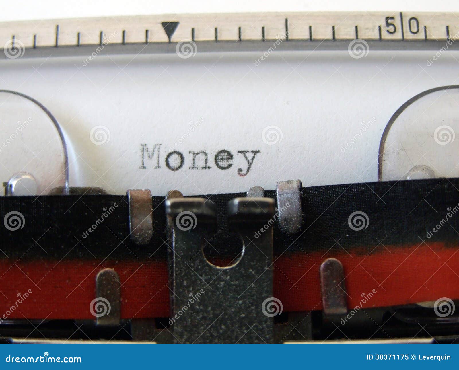 Money stock image. Image of written, word, money, typewritten - 38371175